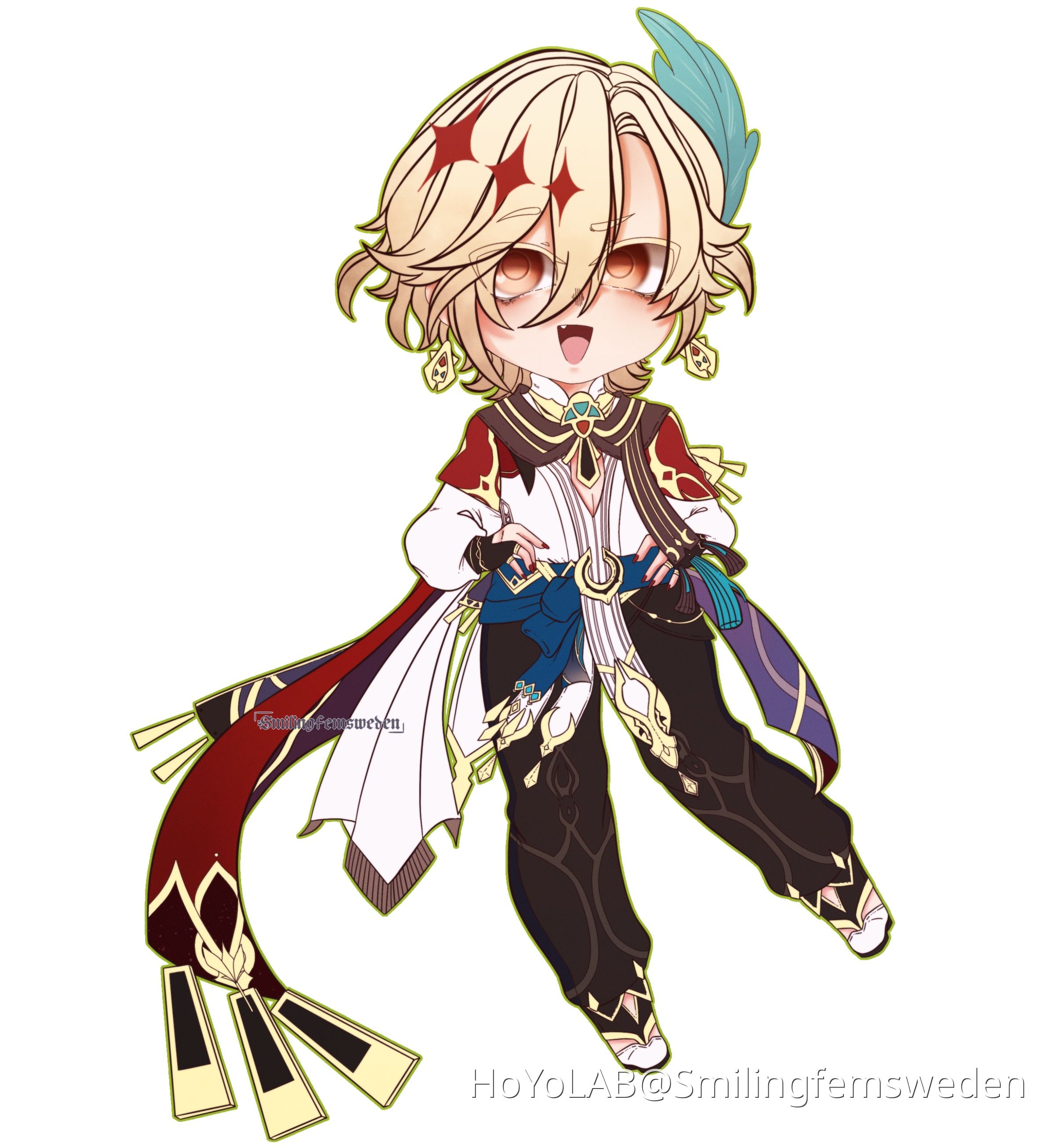 Kaveh Charm/Keychain design >:3 Genshin Impact | HoYoLAB