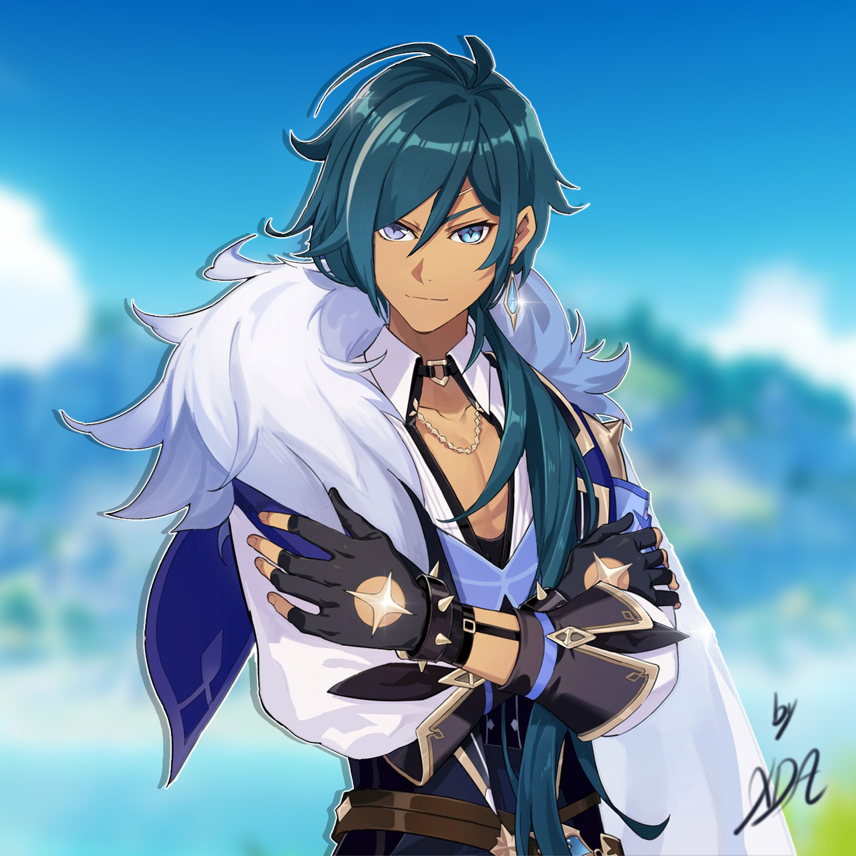 theory:what's under kaeya's eyepatch Genshin Impact | HoYoLAB