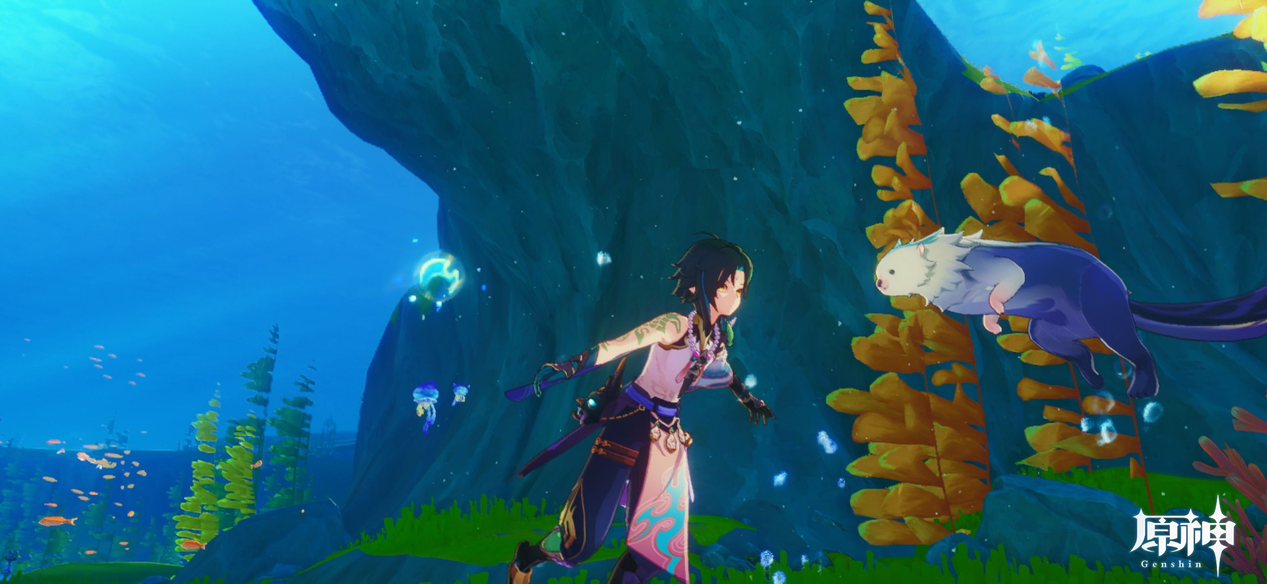 水中探索 Genshin Impact | HoYoLAB