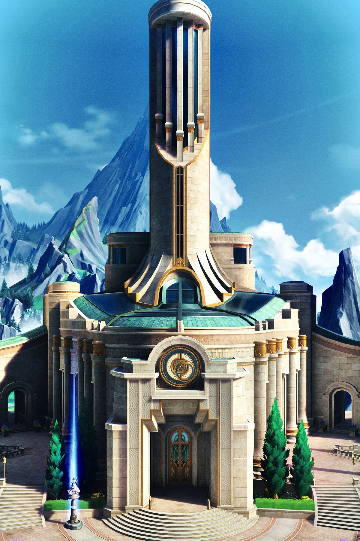 Day 913 “Court of Fontaine : Palais Mermonia” Genshin Impact | HoYoLAB