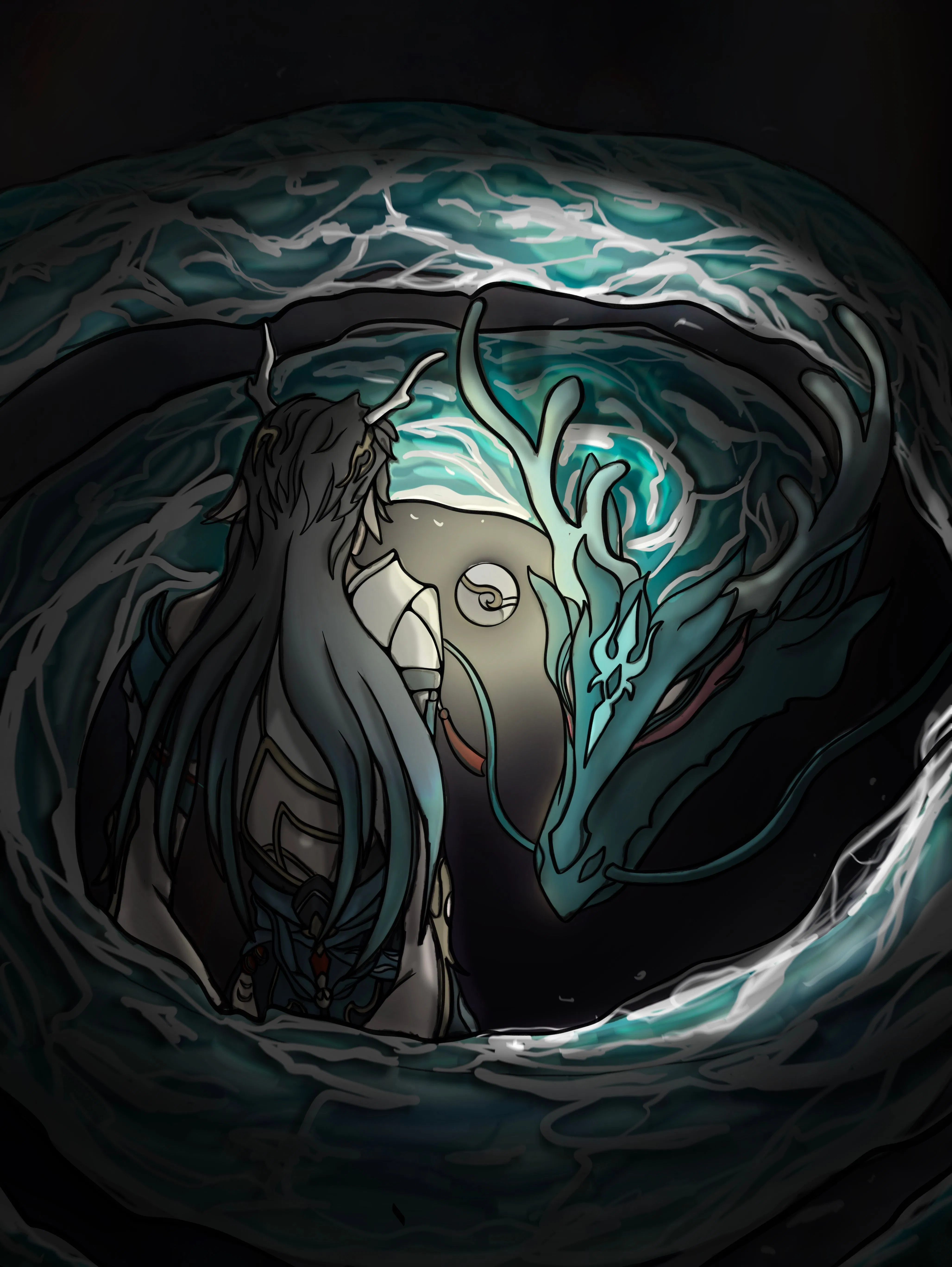 Dan Heng • Imbibitor Lunae / Fanart, Honkai Star Rail Honkai: Star Rail ...