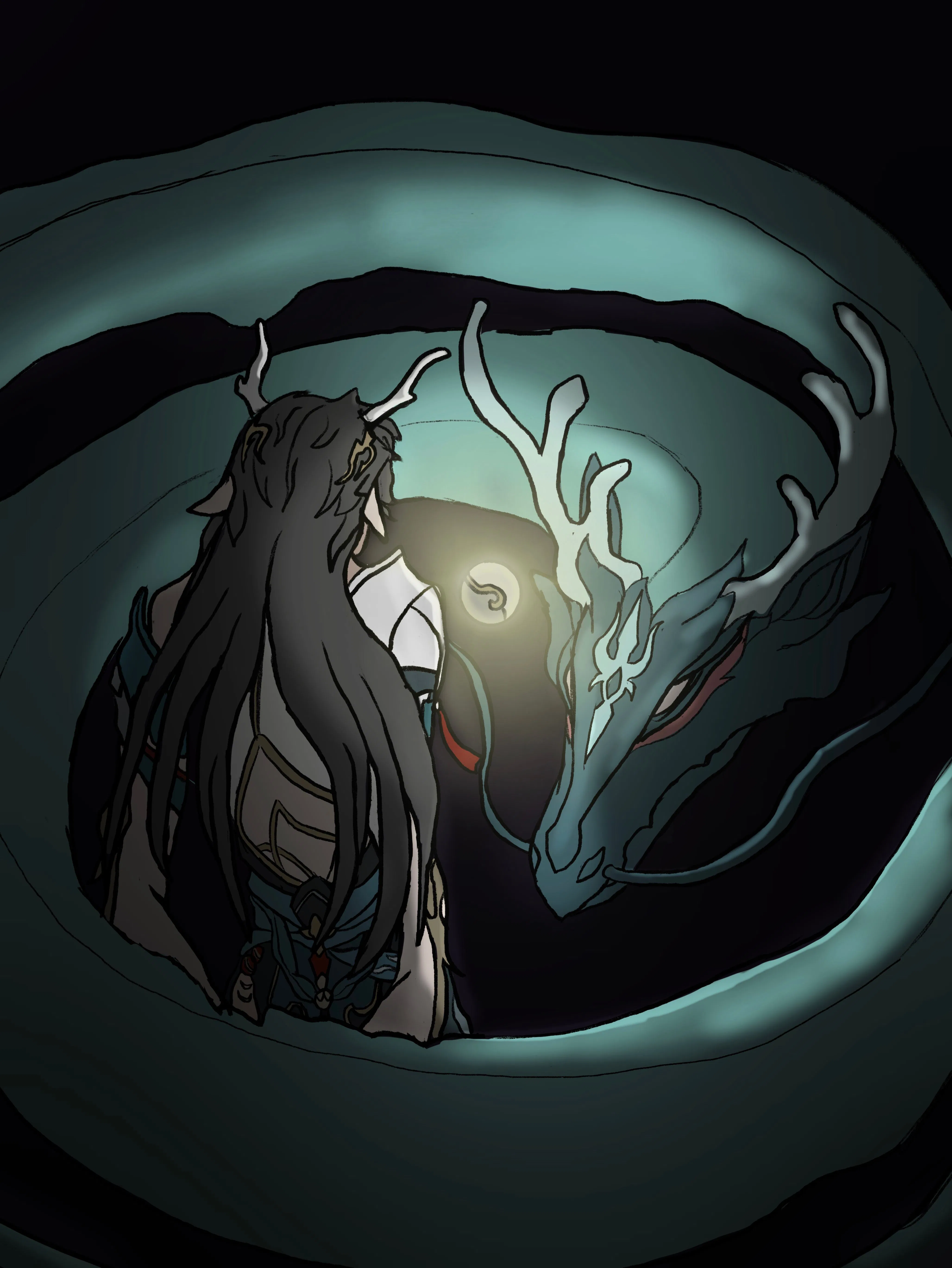 Dan Heng • Imbibitor Lunae / Fanart, Honkai Star Rail Honkai: Star Rail ...