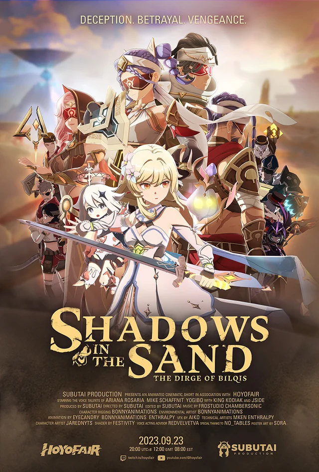 The Awaited Fan Animated Short - Shadows in the Sand (ft. Lumine & Jeht ...