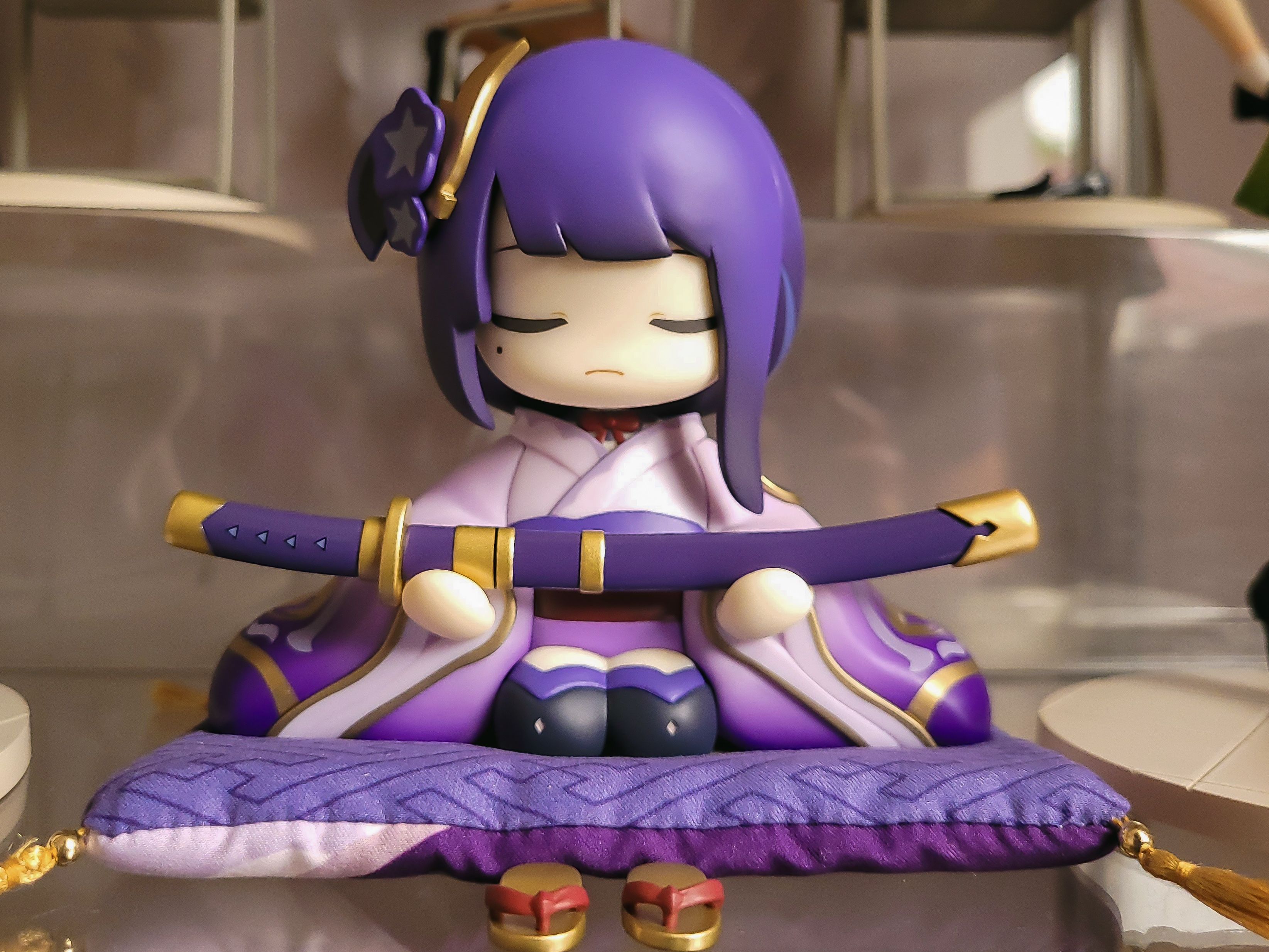 Statue of Her Excellency, The Almighty Narukami Ogosho, God of Thunder ...