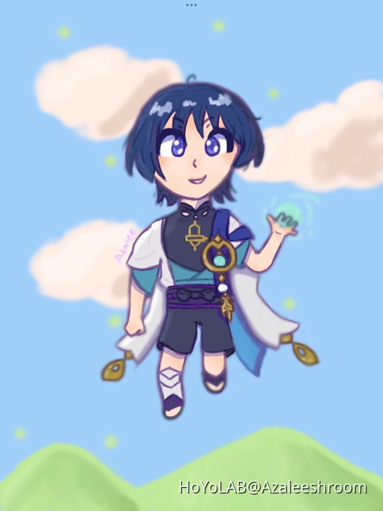 Wanderer mains fly everywhere Genshin Impact | HoYoLAB