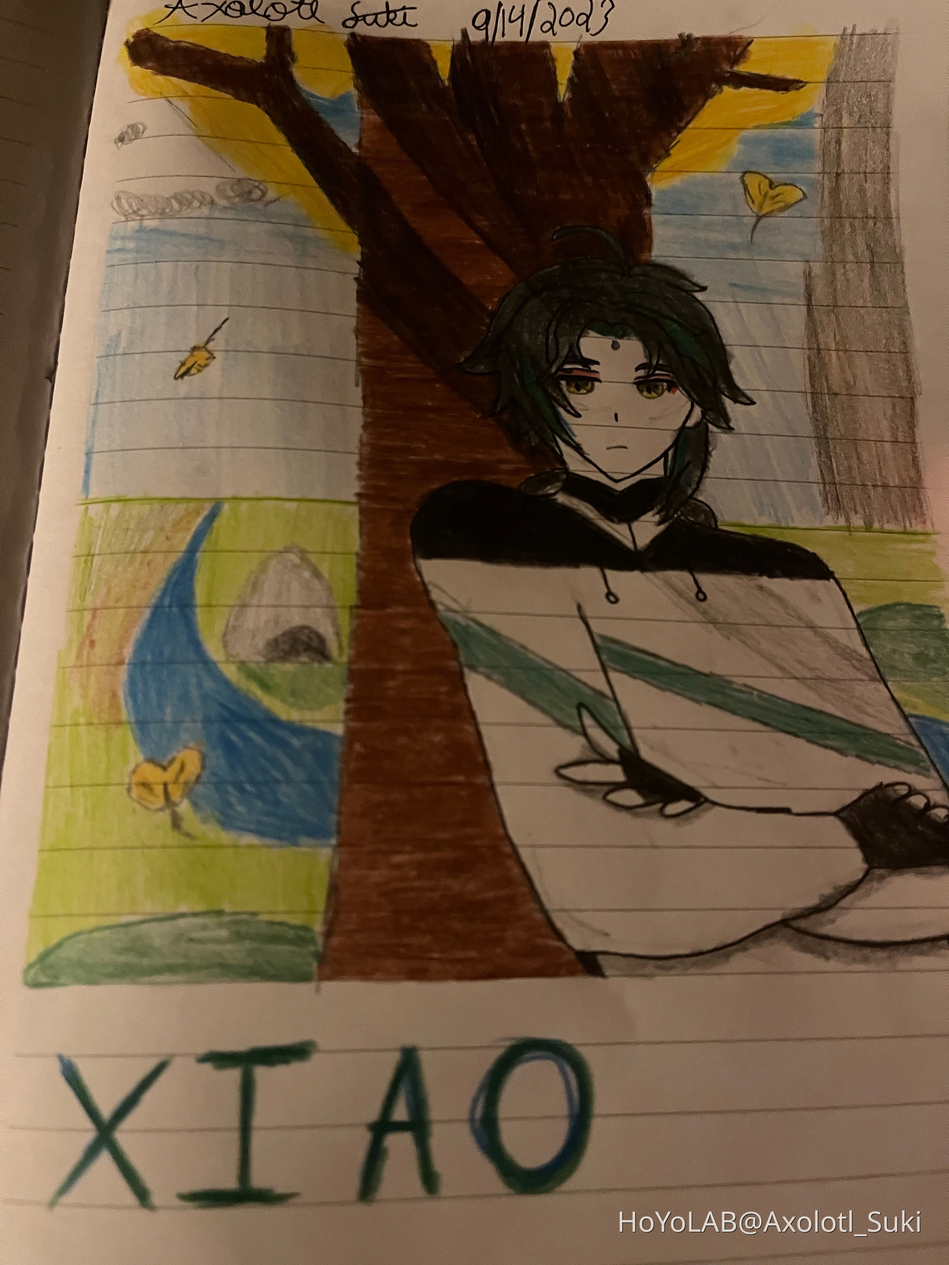 Xiao Fan Art Genshin Impact | HoYoLAB