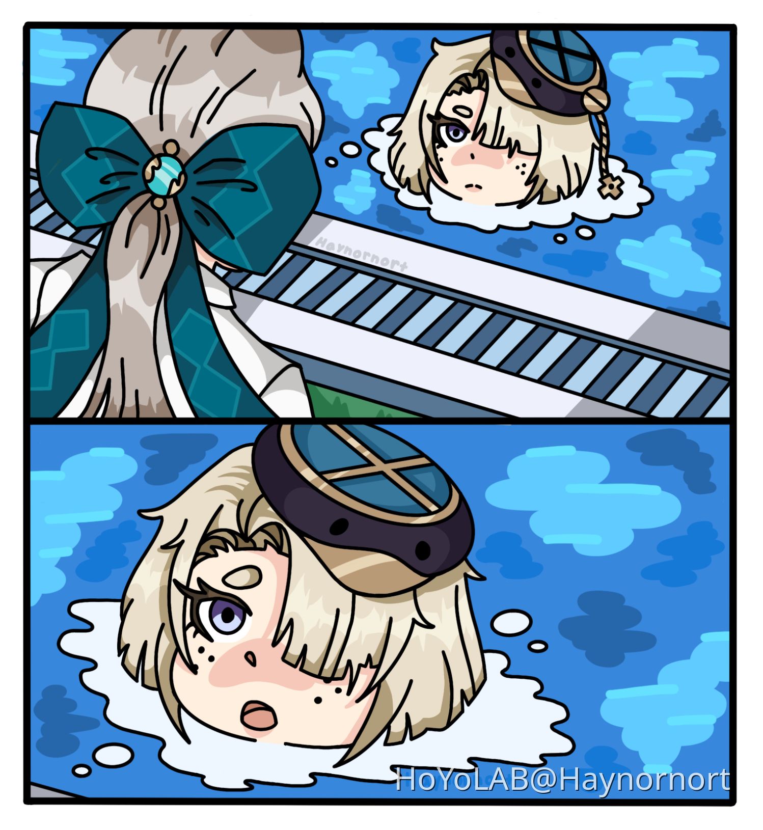 I redrew this meme! But what should the text be? Genshin Impact | HoYoLAB