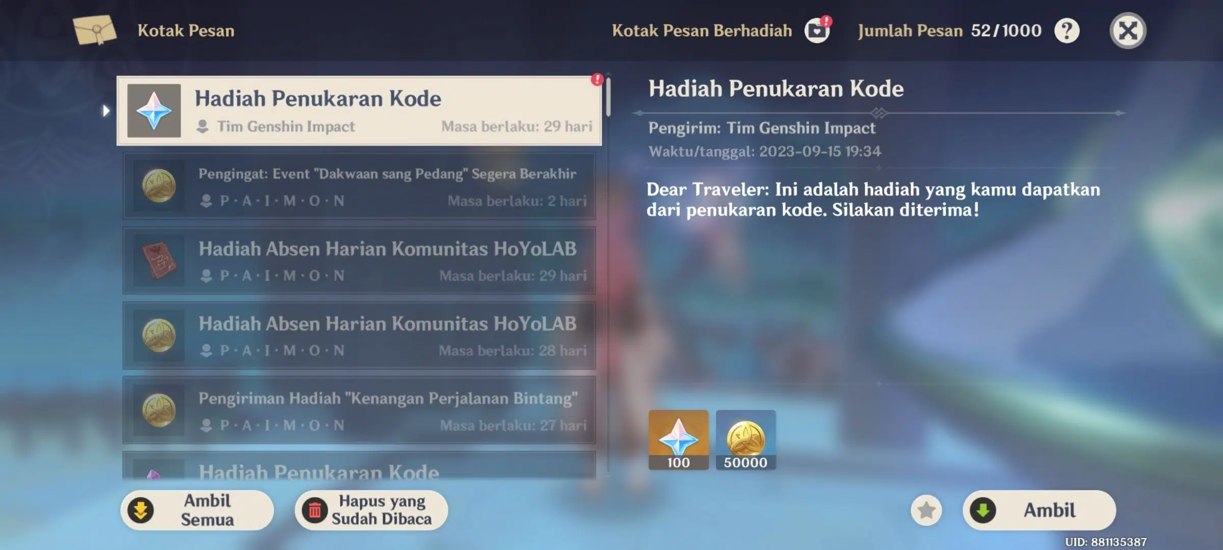 Penukaran kode reedem genshin impact 4.1 Genshin Impact | HoYoLAB