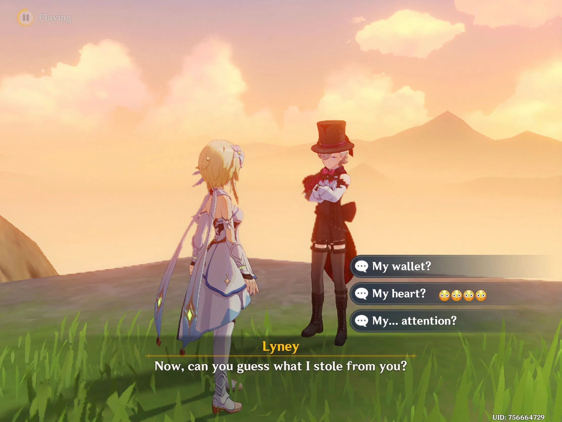 Proof that Lyney x the traveller is canon (part 3) Genshin Impact | HoYoLAB