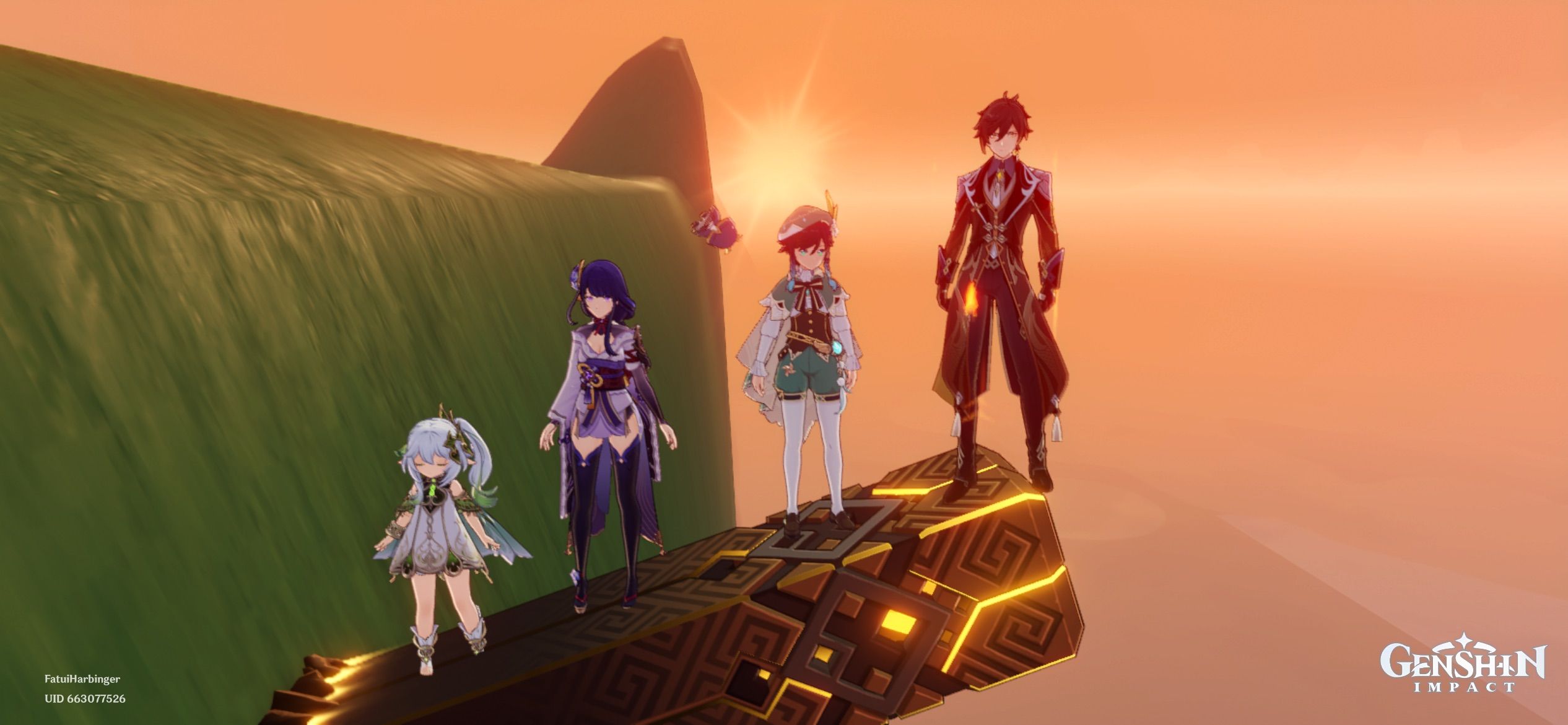 Inazuma underwater with follow Archons Genshin Impact | HoYoLAB