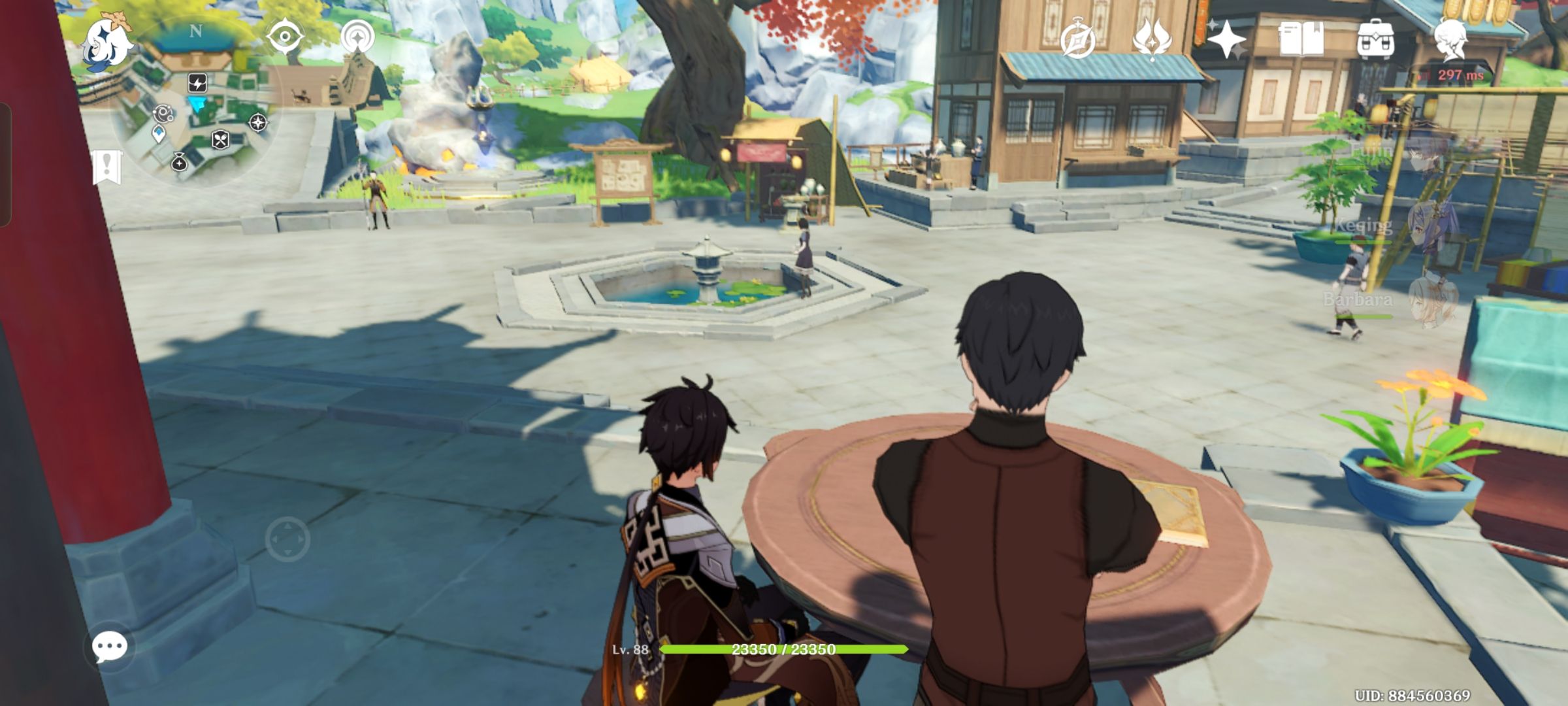 The reason why Zhongli always sits here to take a sip! Genshin Impact ...