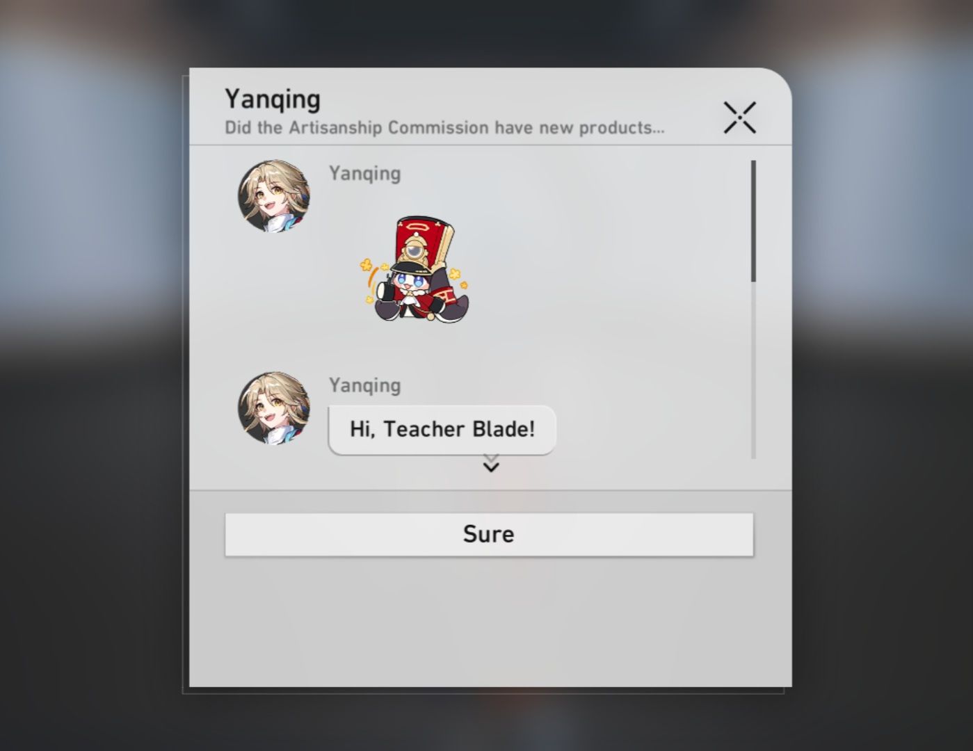 He called Blade teacher 😳 Honkai: Star Rail | HoYoLAB