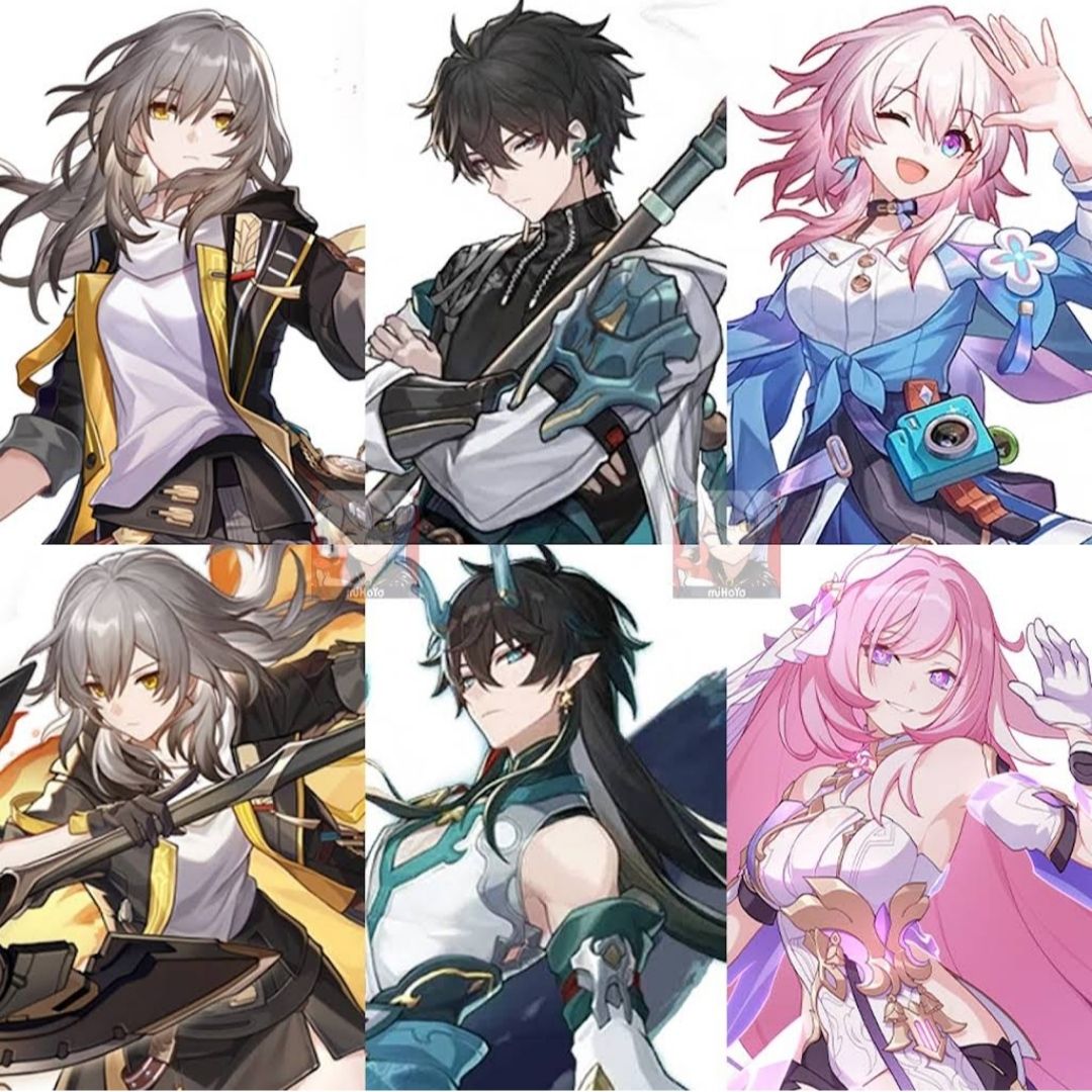 HSR Trio MC Evolution Honkai: Star Rail | HoYoLAB