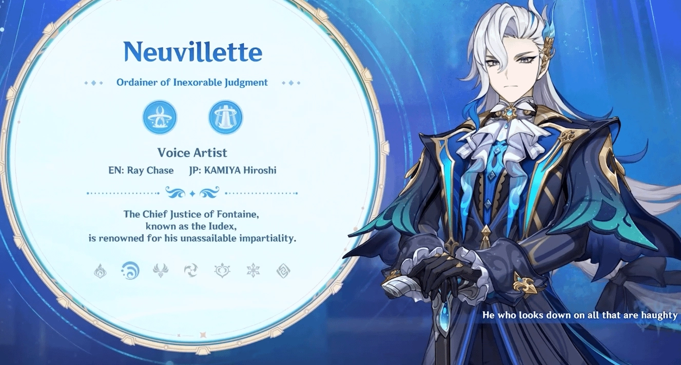 Neuvillette and Wriothesley pre-analysis Genshin Impact | HoYoLAB