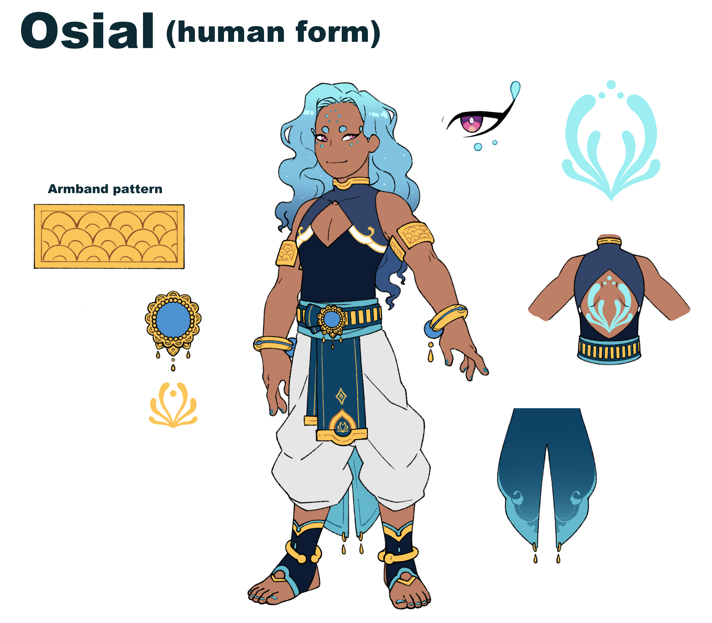 Osial and Beisht - human form designs Genshin Impact | HoYoLAB
