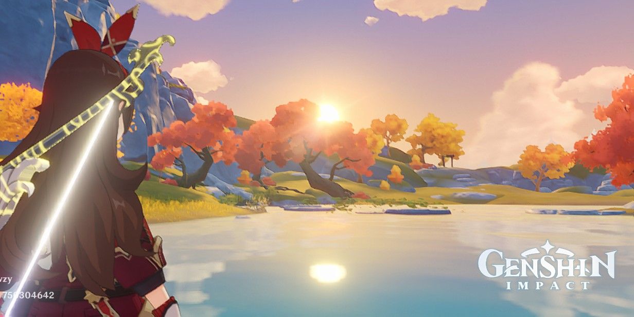 !! Sunsets in Liyue are just magnificent!! Genshin Impact | HoYoLAB