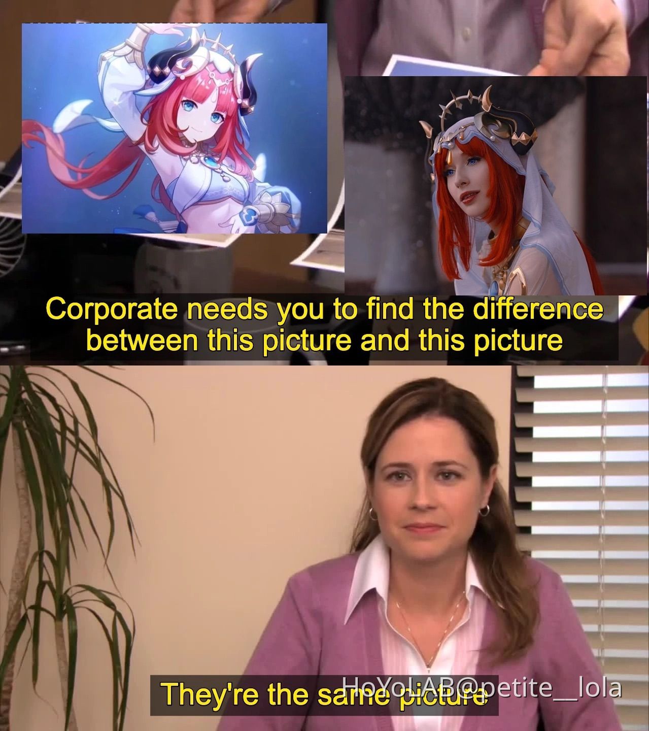My cosplay meme | HoYoLAB