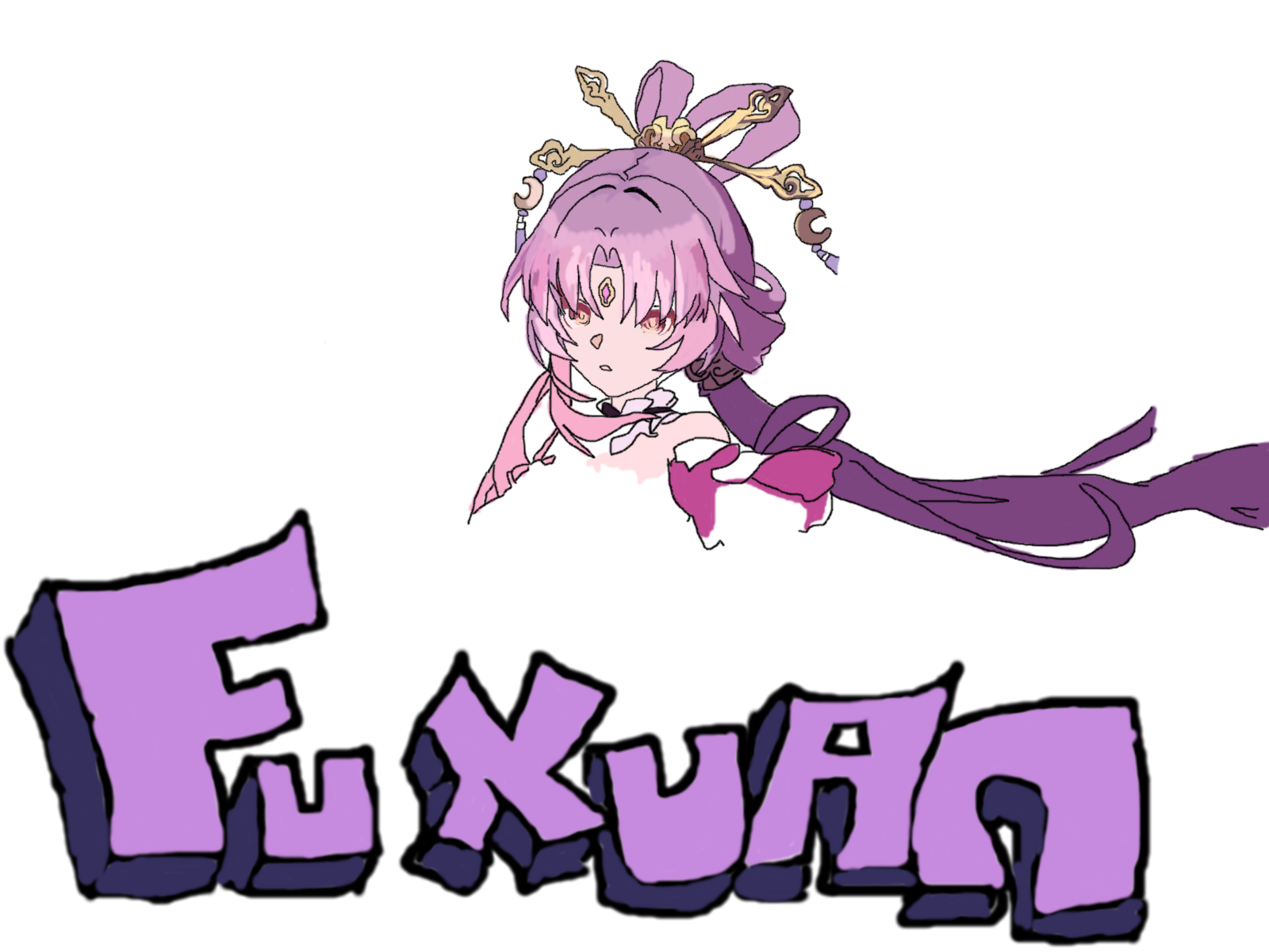 My Fu Xuan Fan Art for Fu Xuan Fan Art Event! Honkai: Star Rail | HoYoLAB