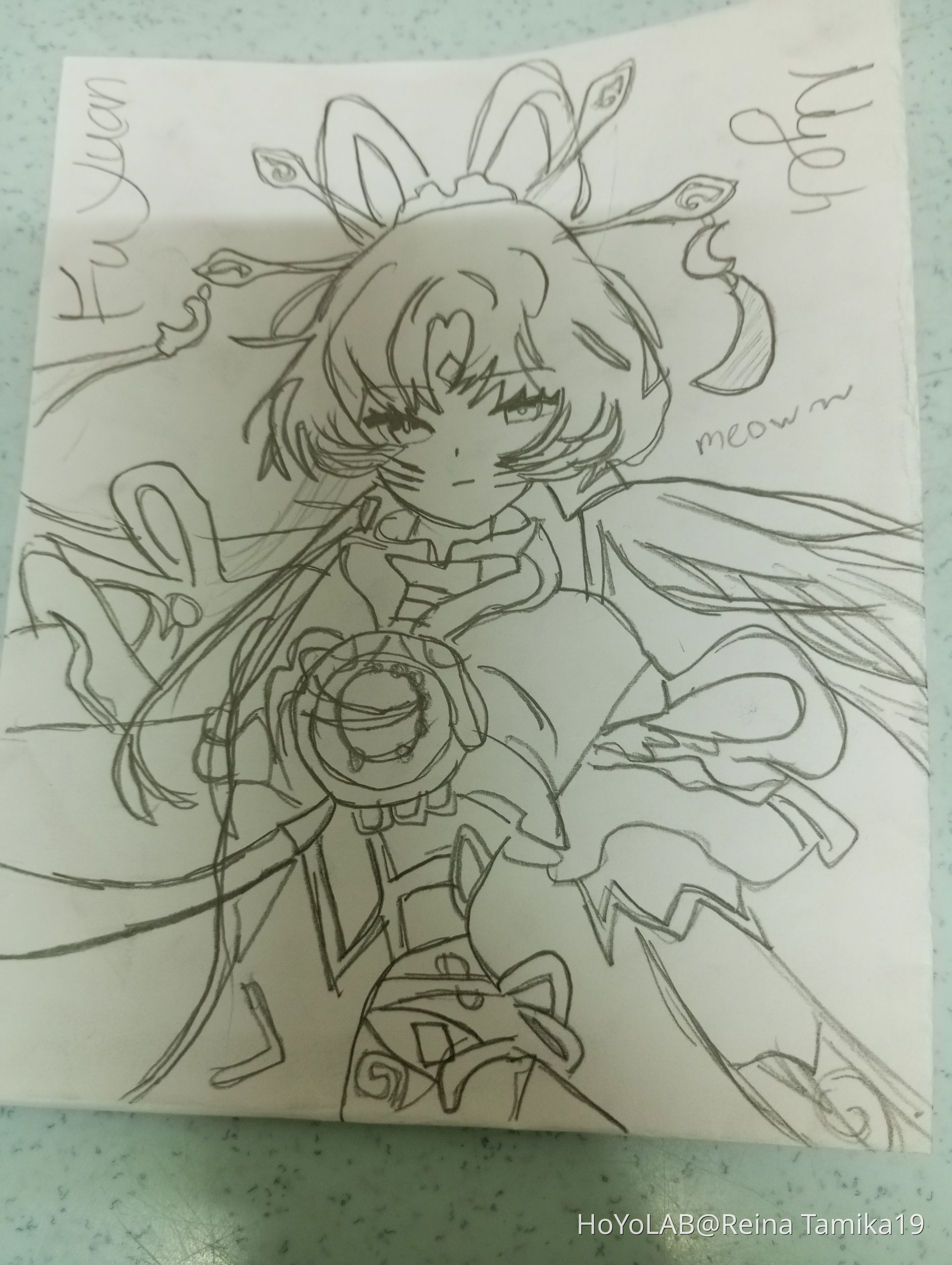 Fu xuan and Lynx draw Honkai: Star Rail | HoYoLAB