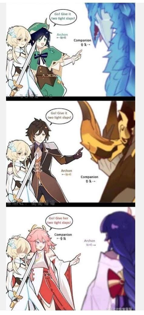 archons meme Genshin Impact | HoYoLAB