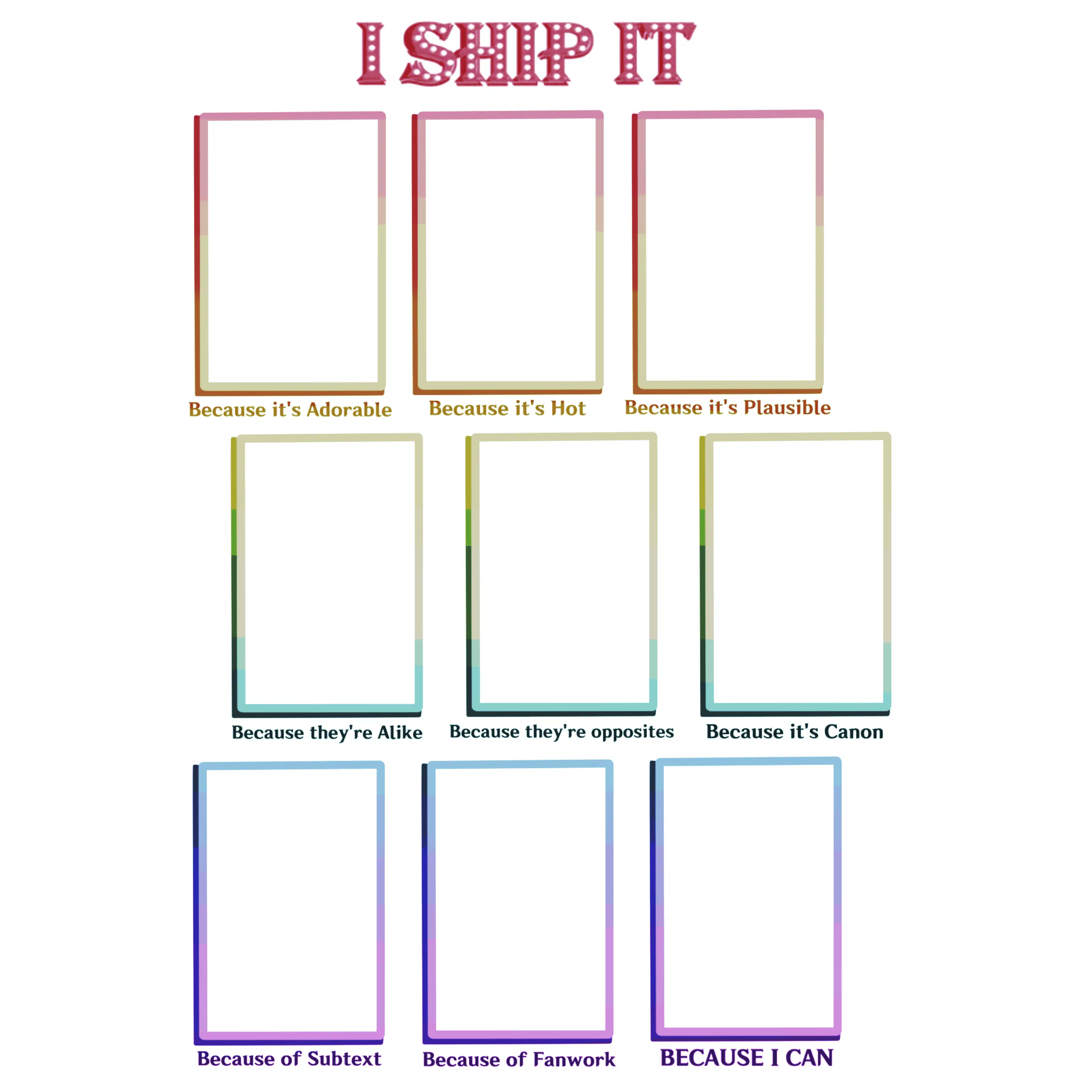 🌈 I SHIP IT 🌈 Genshin Impact | HoYoLAB