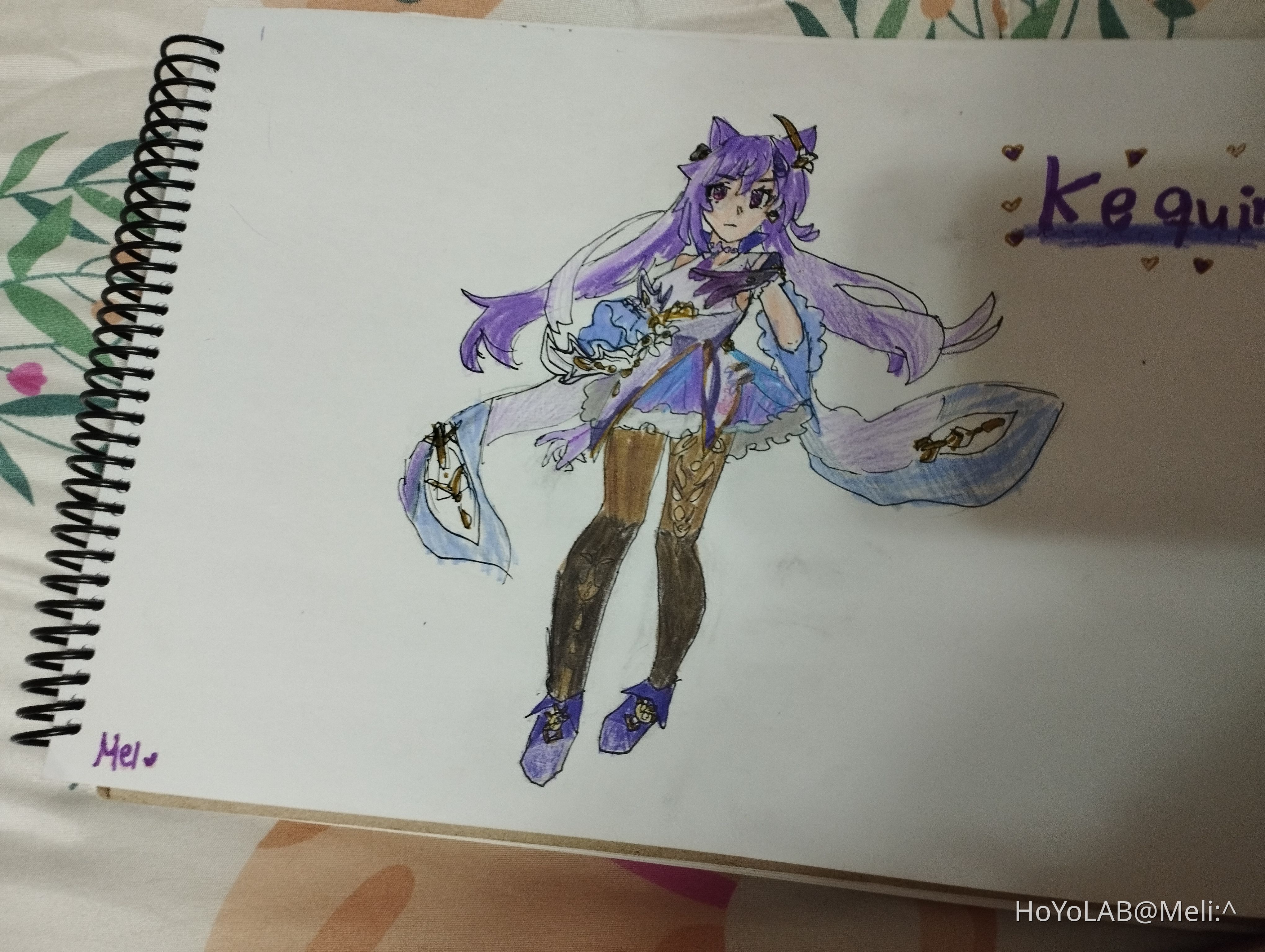 Un dibujo de kequin Genshin Impact | HoYoLAB