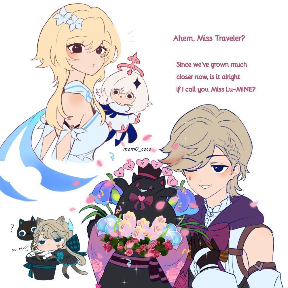 ahhh Lyney has rizz 🤣😂 Genshin Impact | HoYoLAB