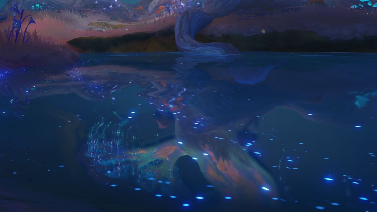 What about the Bio-luminescent Algae in Teyvat's Waters? Genshin Impact ...