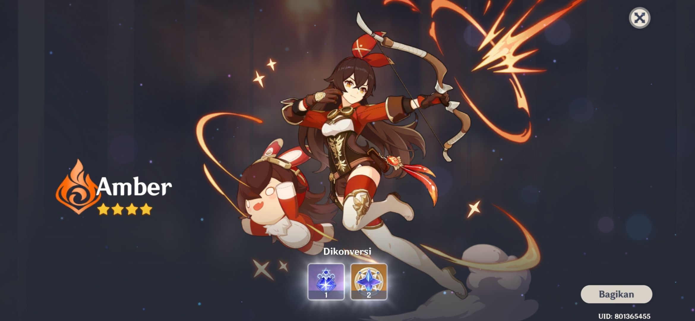 Otw Amber c6 Genshin Impact | HoYoLAB