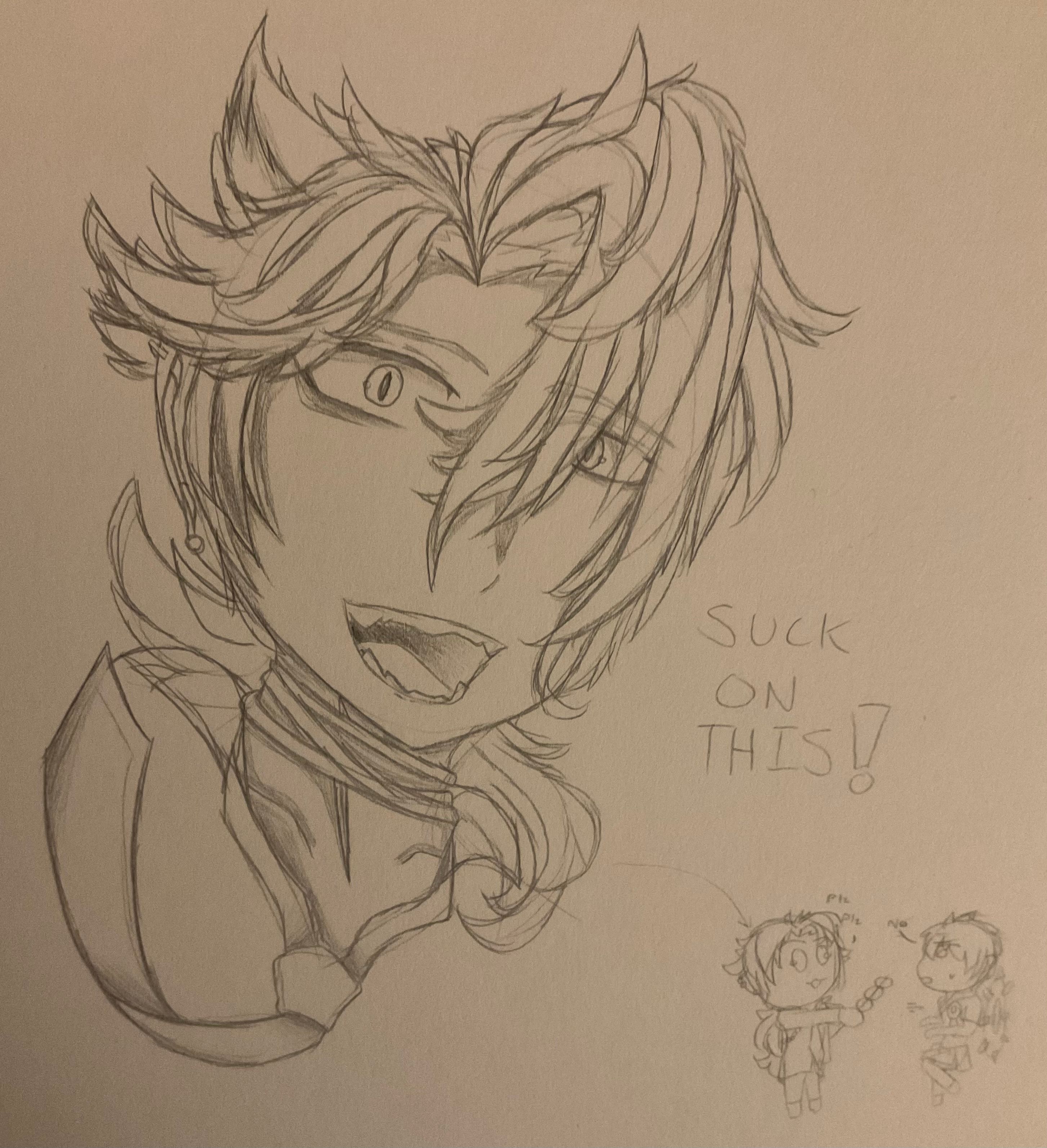 Wriothesley Drawing! Genshin Impact | HoYoLAB