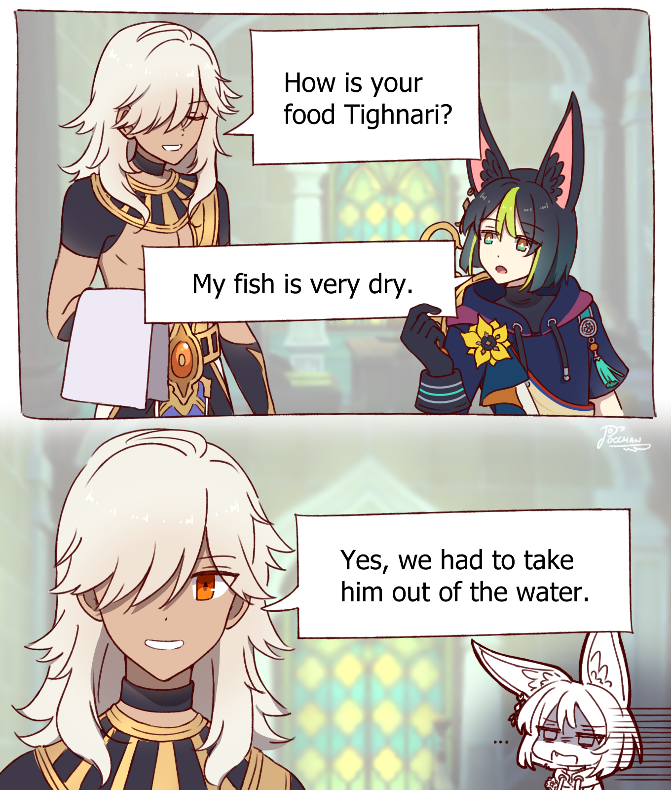 CynoNari Dry Fish Meme Genshin Impact | HoYoLAB