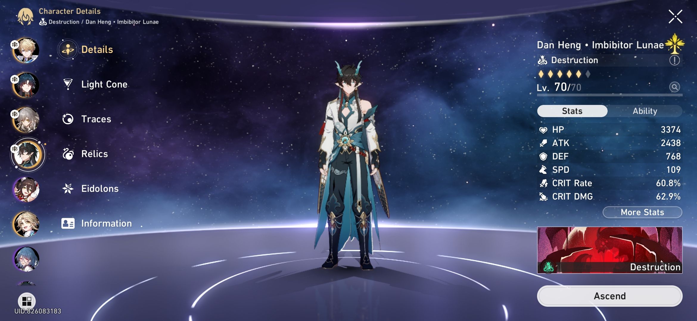 How do i reach 70% crit rate? Honkai: Star Rail | HoYoLAB