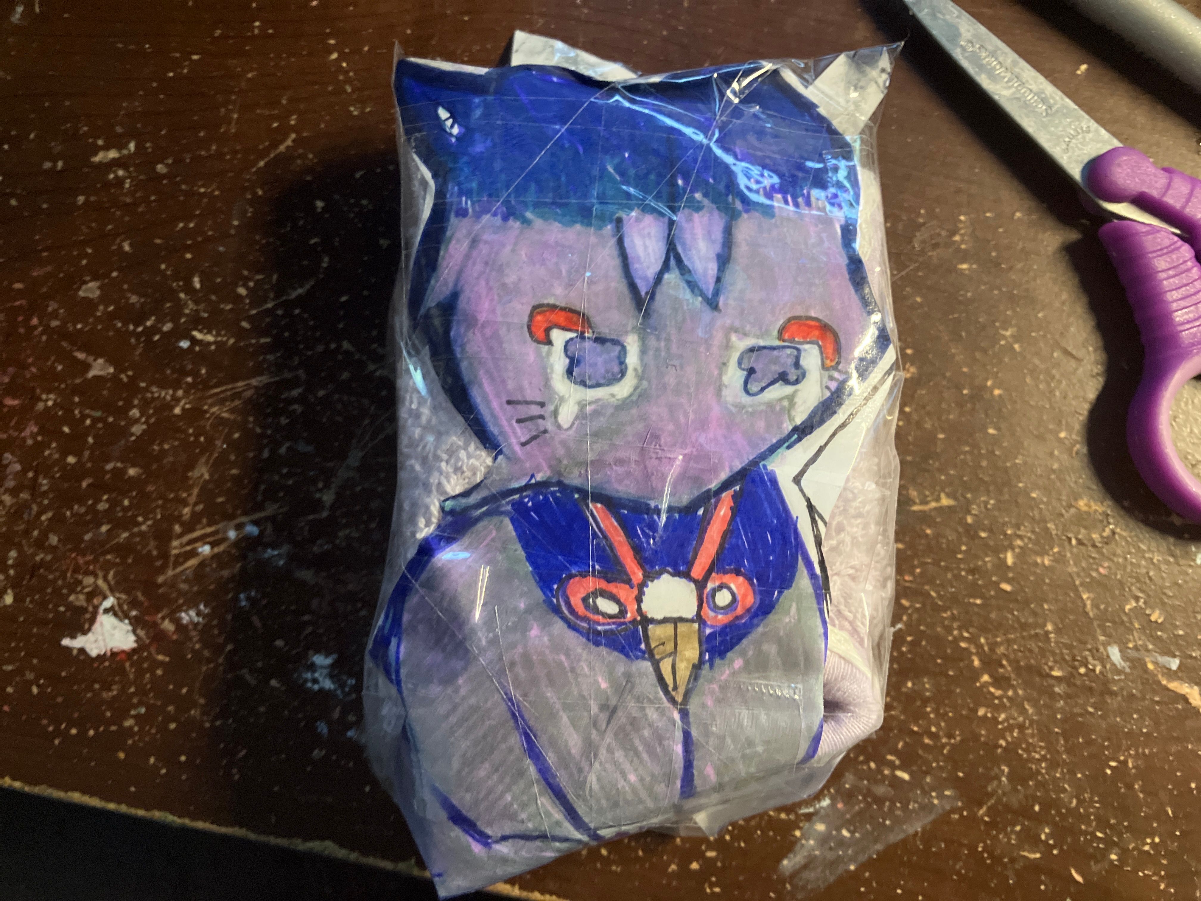Rip My Tape (ScaraCat Squishie for 50 followers took me a night ...