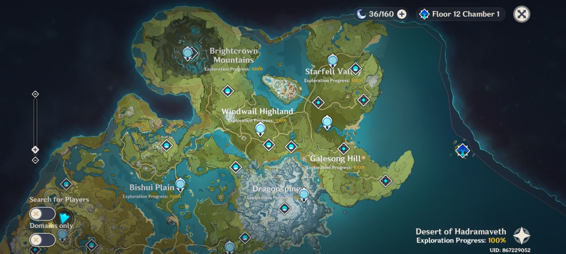 100% Teyvat map Genshin Impact | HoYoLAB