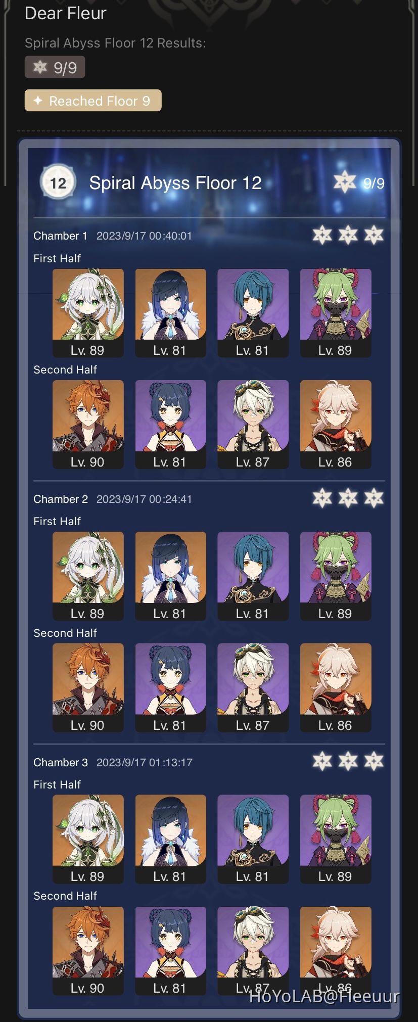 My very first 36 star abyss!!! Genshin Impact | HoYoLAB