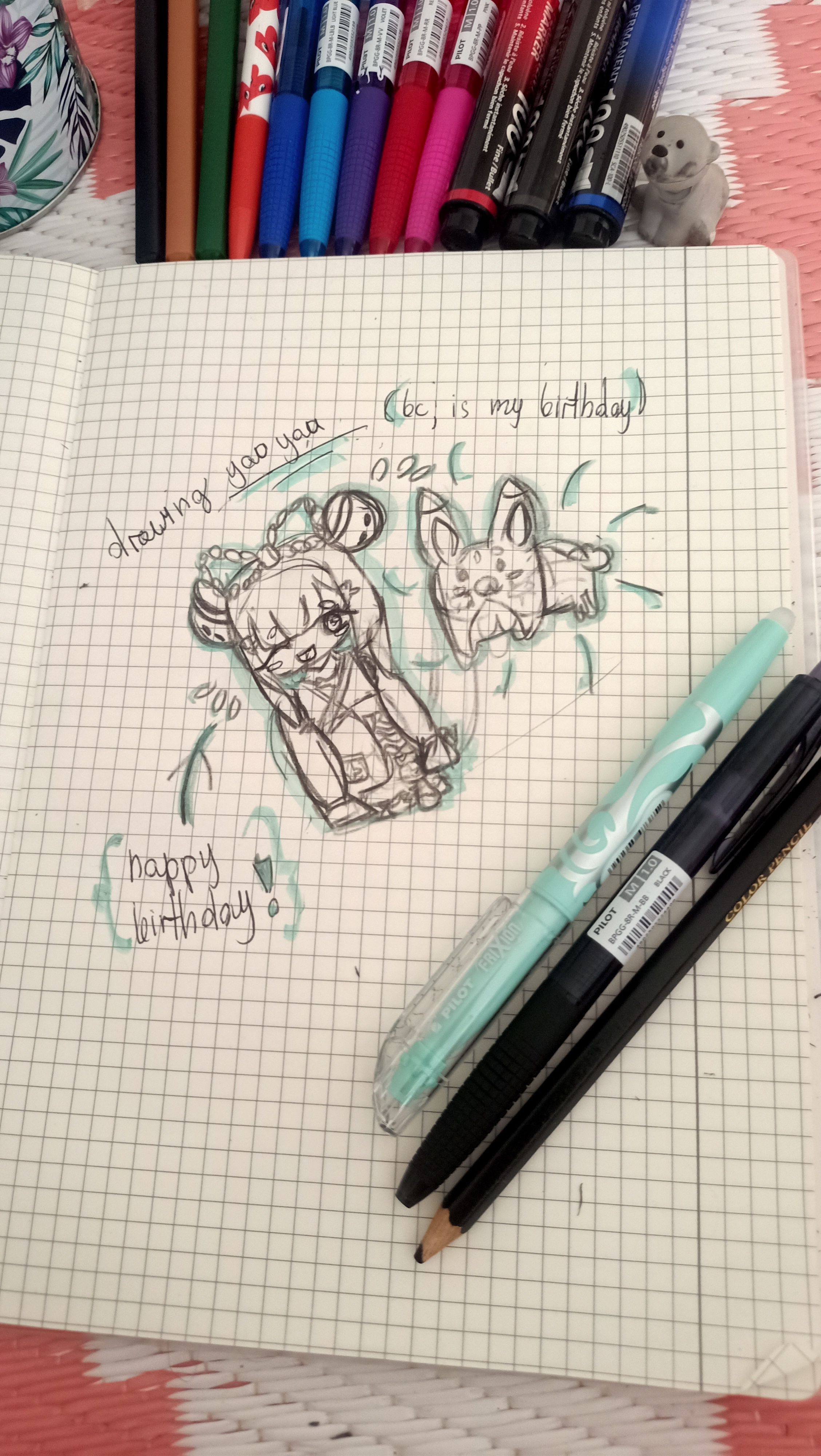 I draw Yao yao!! and its my birthday!!! 🙌 Genshin Impact | HoYoLAB