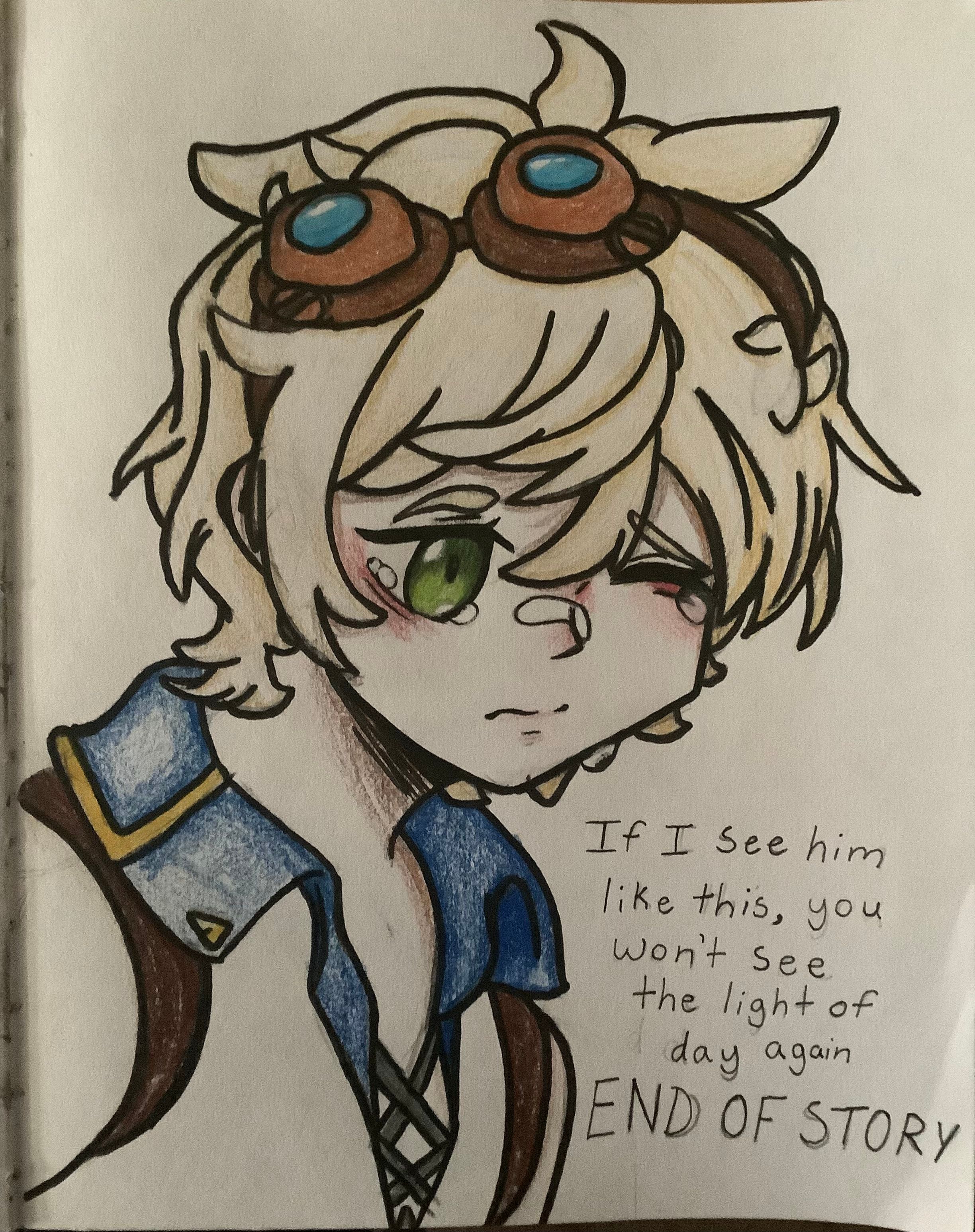 Bennett drawing! Genshin Impact | HoYoLAB