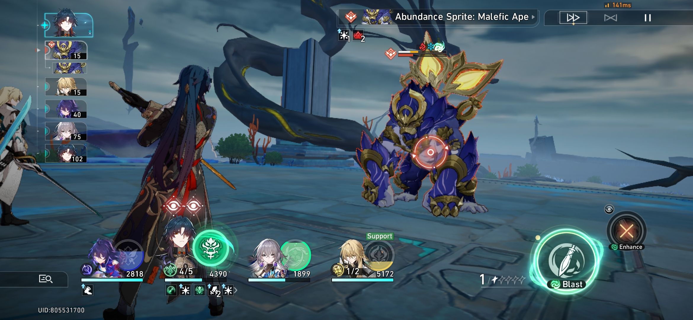 so,he finally use his second eye huh Honkai: Star Rail | HoYoLAB