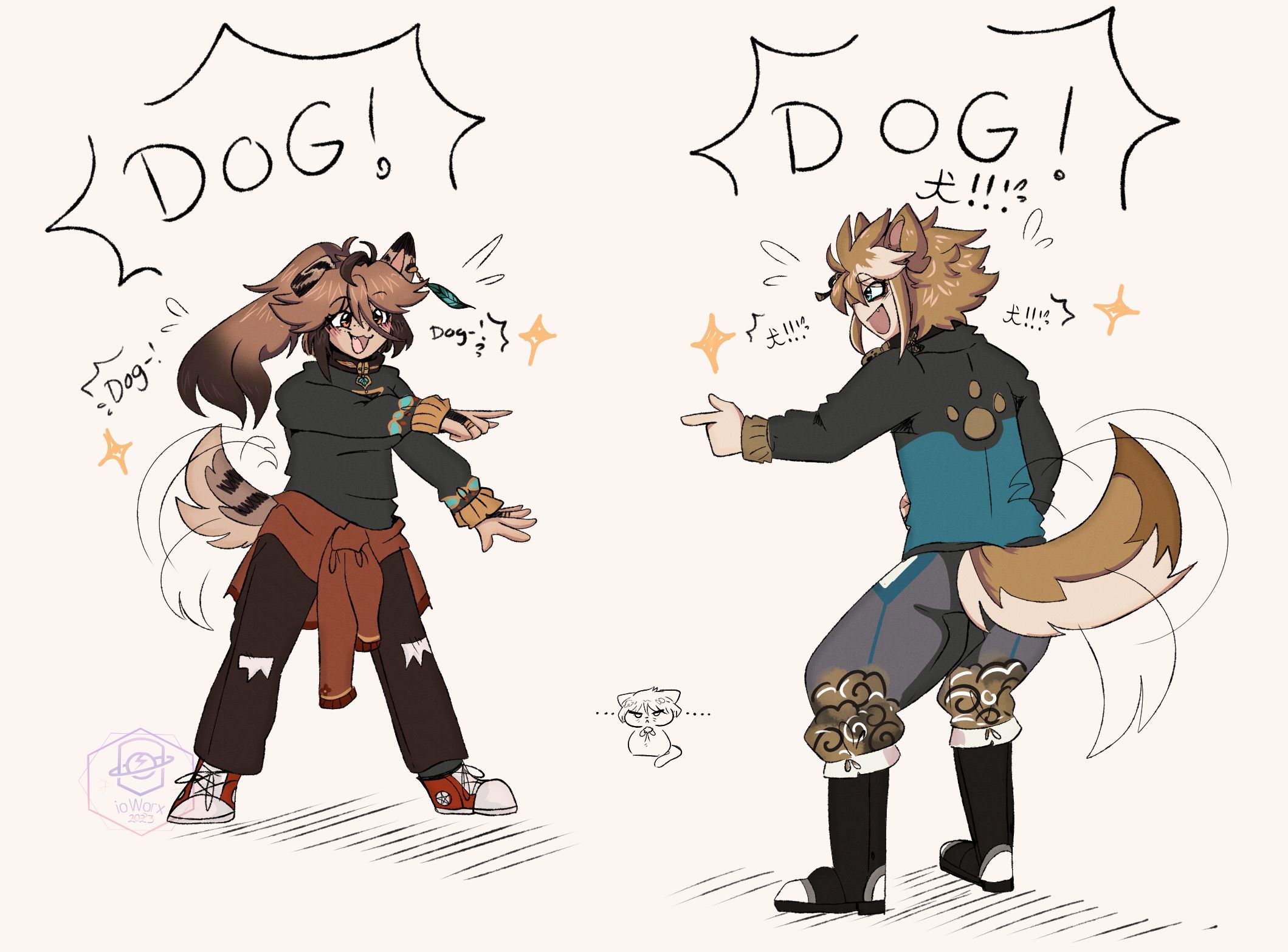 [OC] Dog meets Dog! Genshin Impact | HoYoLAB