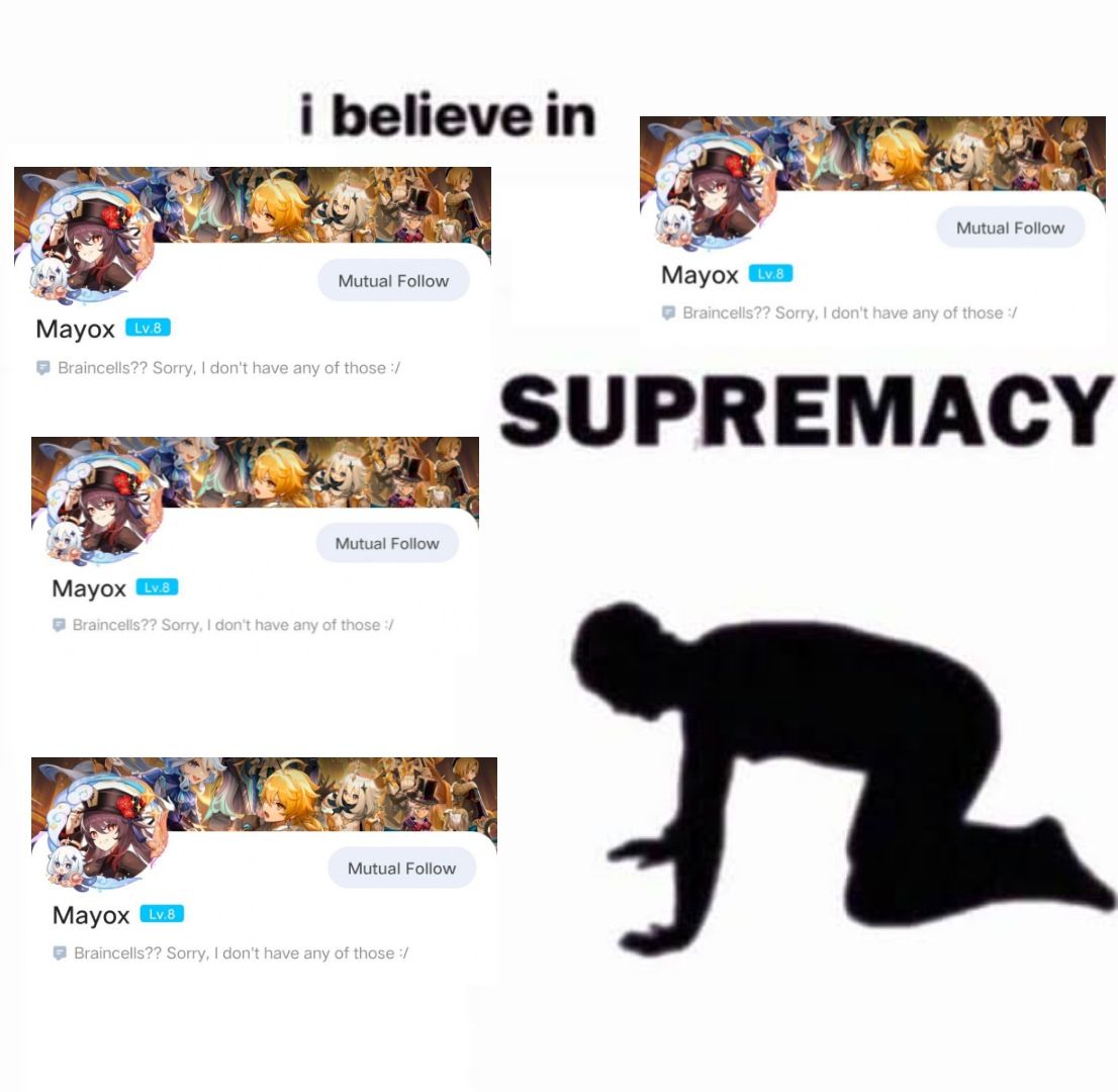 Mayox is the best | HoYoLAB