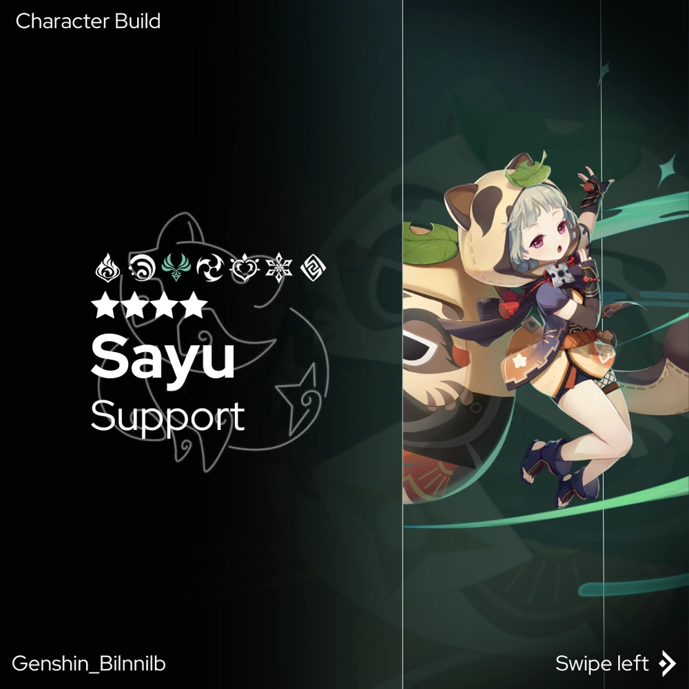 (4.0) Sayu Build Guide as Support Genshin Impact | HoYoLAB