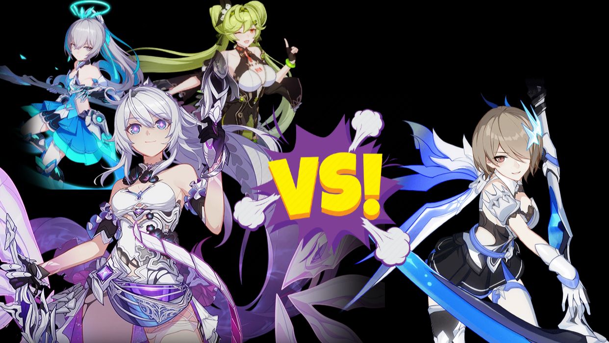 [Honkai Impact 3] Rita AK Fire Buff EX ABYSS Red Lotus, KIana HoFi (S) HoTruth (S) Chrono Navi ...