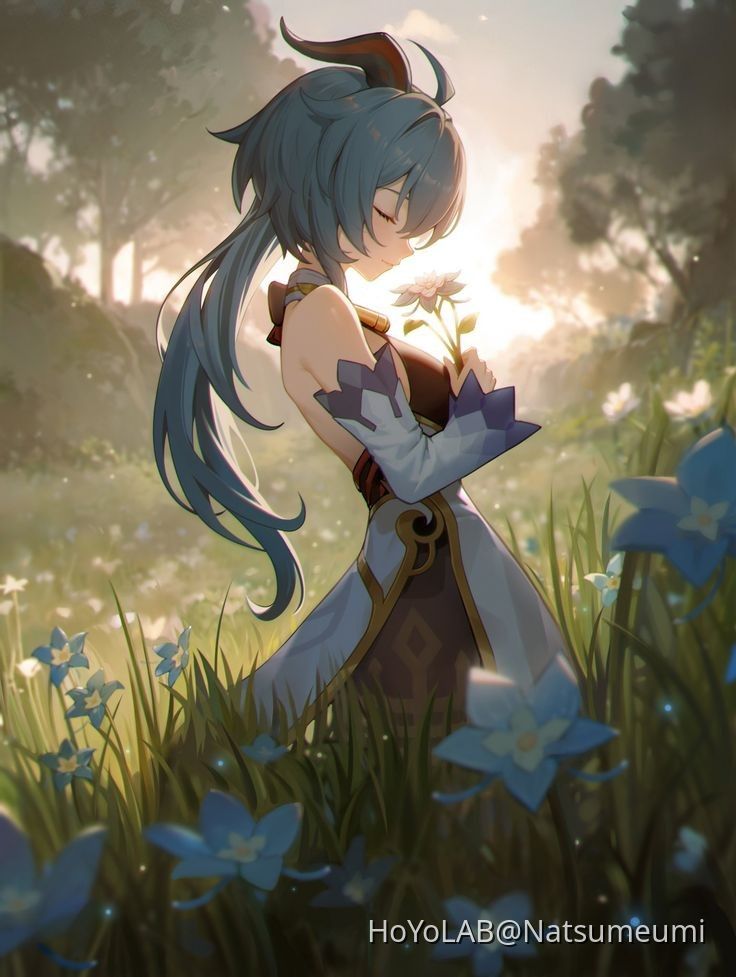 Ganyu fan art she's so cute Genshin Impact | HoYoLAB