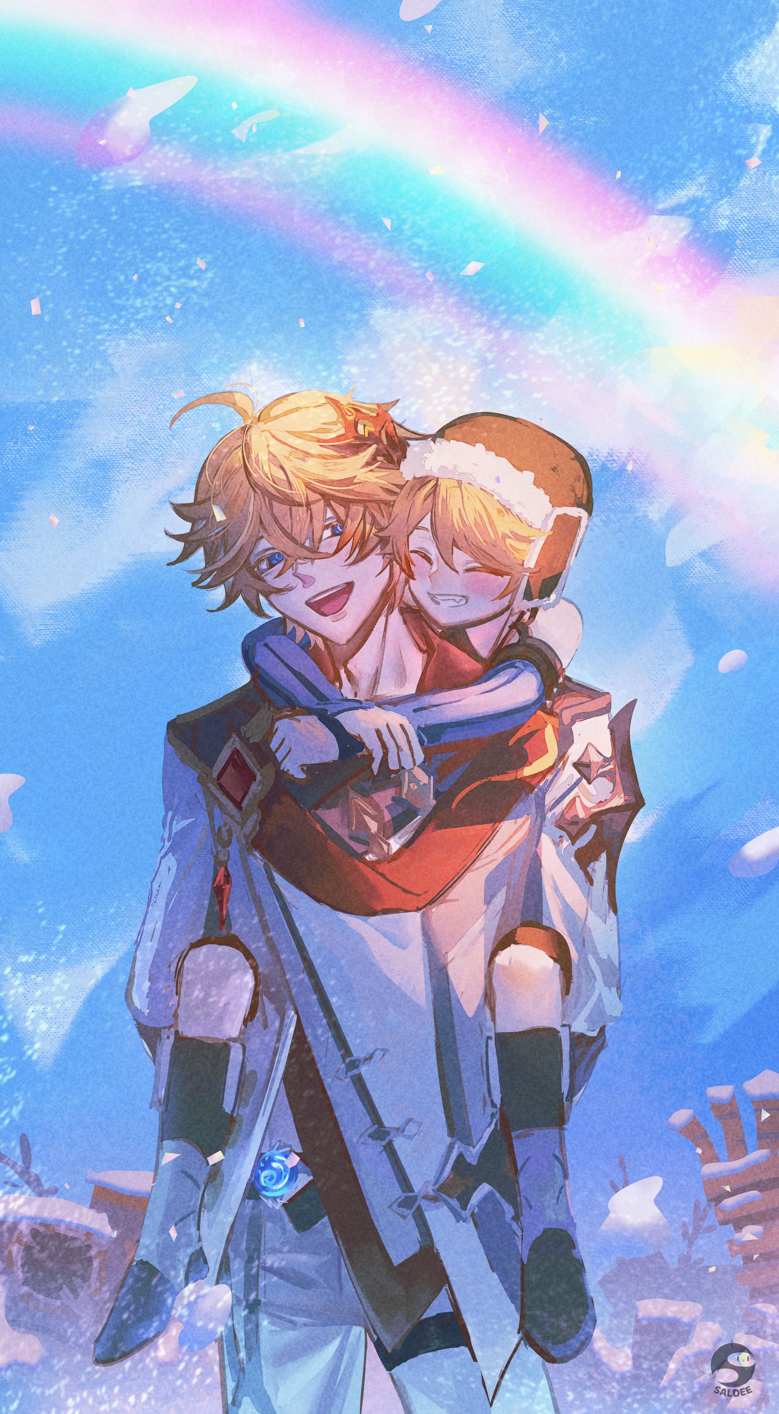 Brother time after clean up (Childe Fanart Contest) Genshin Impact ...