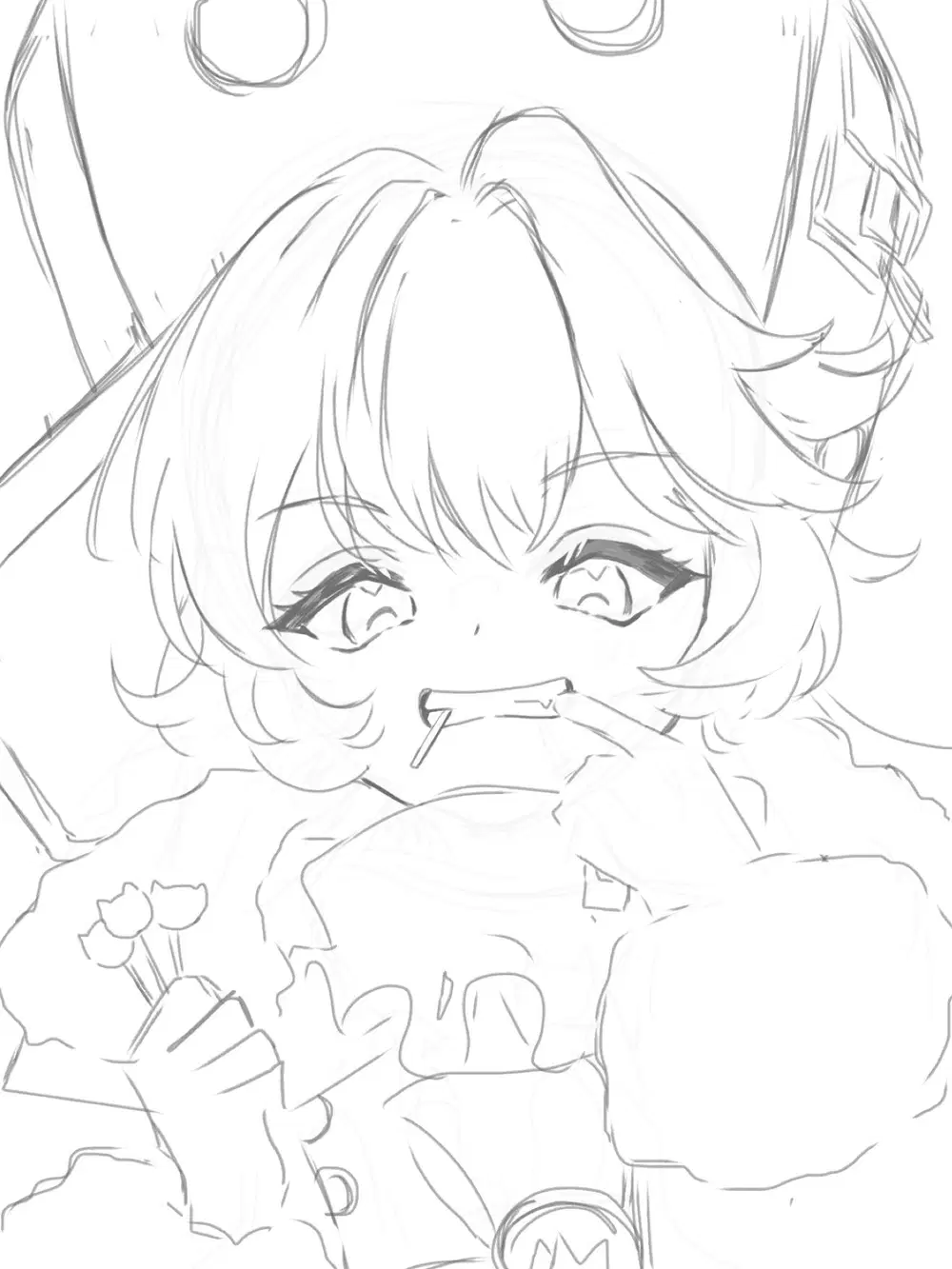 pitch black coloring pages