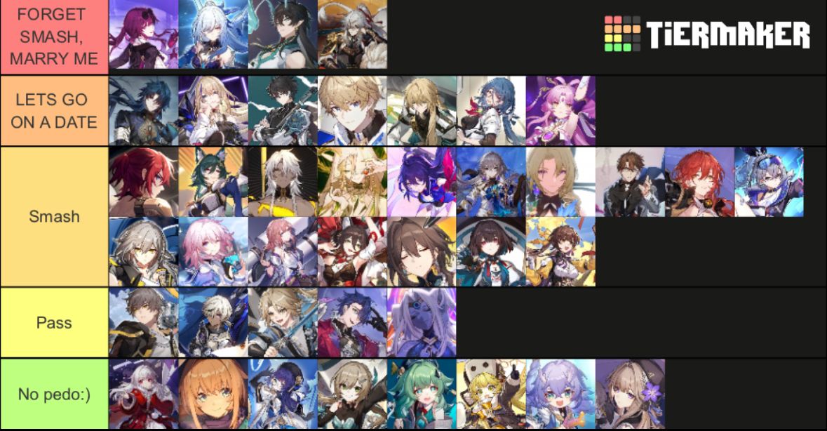 Smash or Pass?? Honkai: Star Rail | HoYoLAB