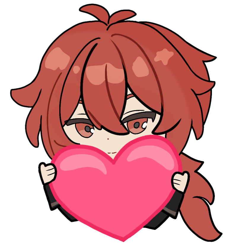Diluc chibi ️ Genshin Impact | HoYoLAB
