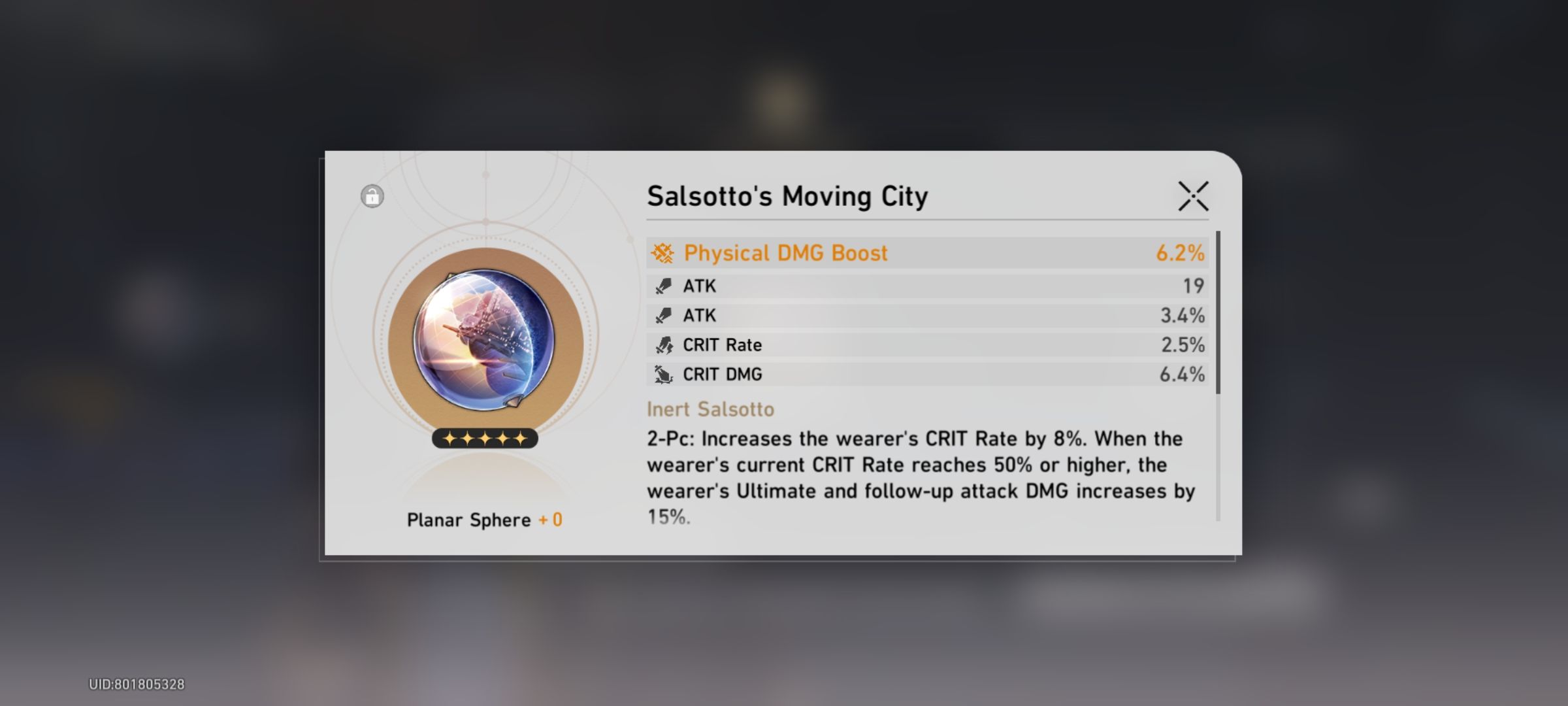 MY BEST RELIC'S SUBSTATS ROLL LATELY Honkai: Star Rail | HoYoLAB