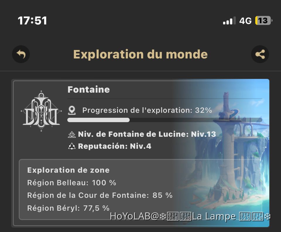 Explo fontaine et explo anemo/geo culus Genshin Impact | HoYoLAB