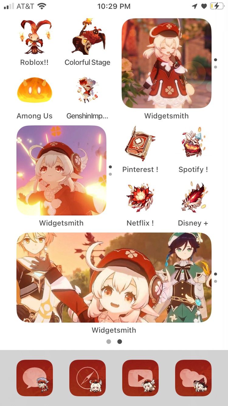 My Klee Home Screen and Lock Screen !! Genshin Impact | HoYoLAB